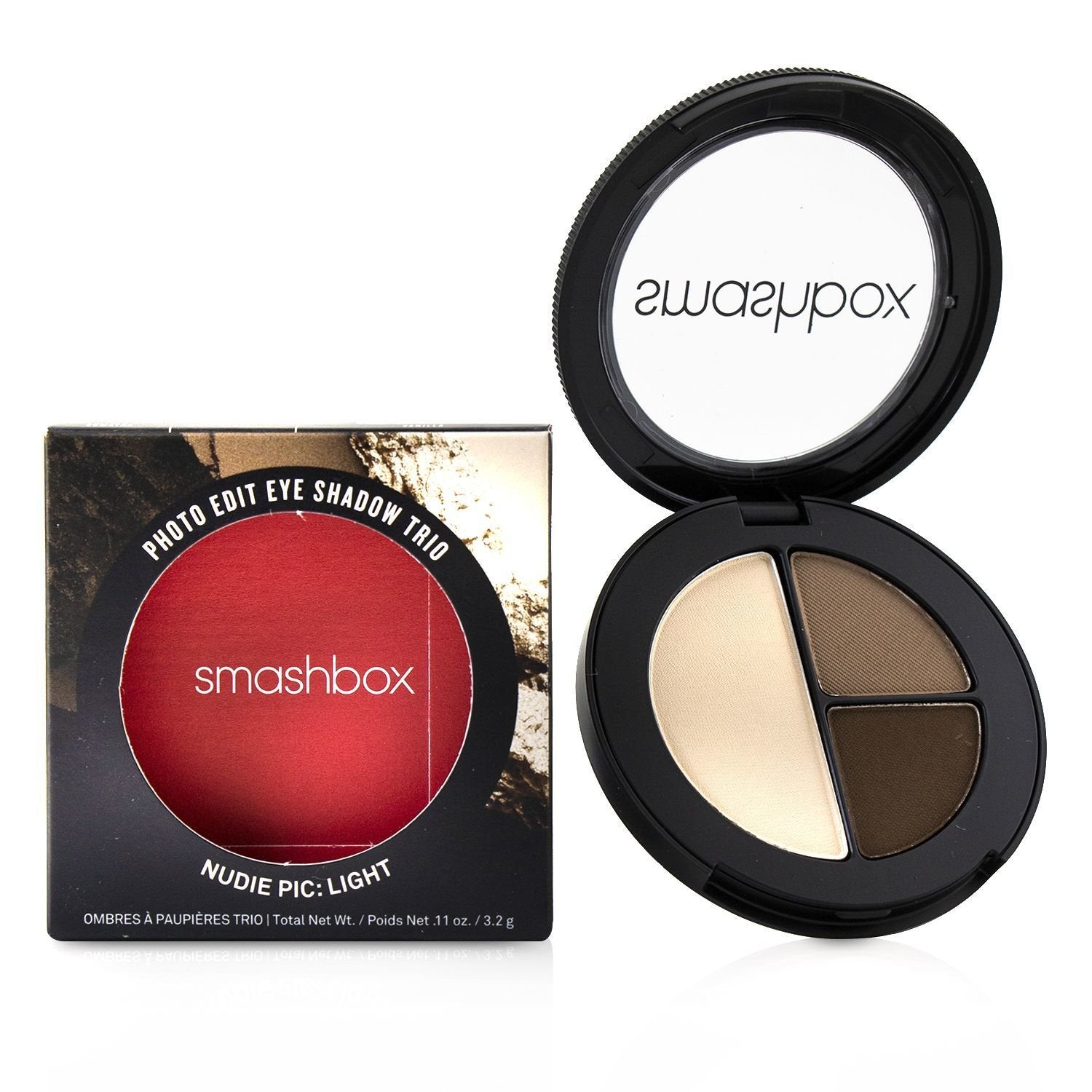 Smashbox Photo Edit Eye Shadow Trio - # Nudie Pic Light (Sumatra, Sable ...