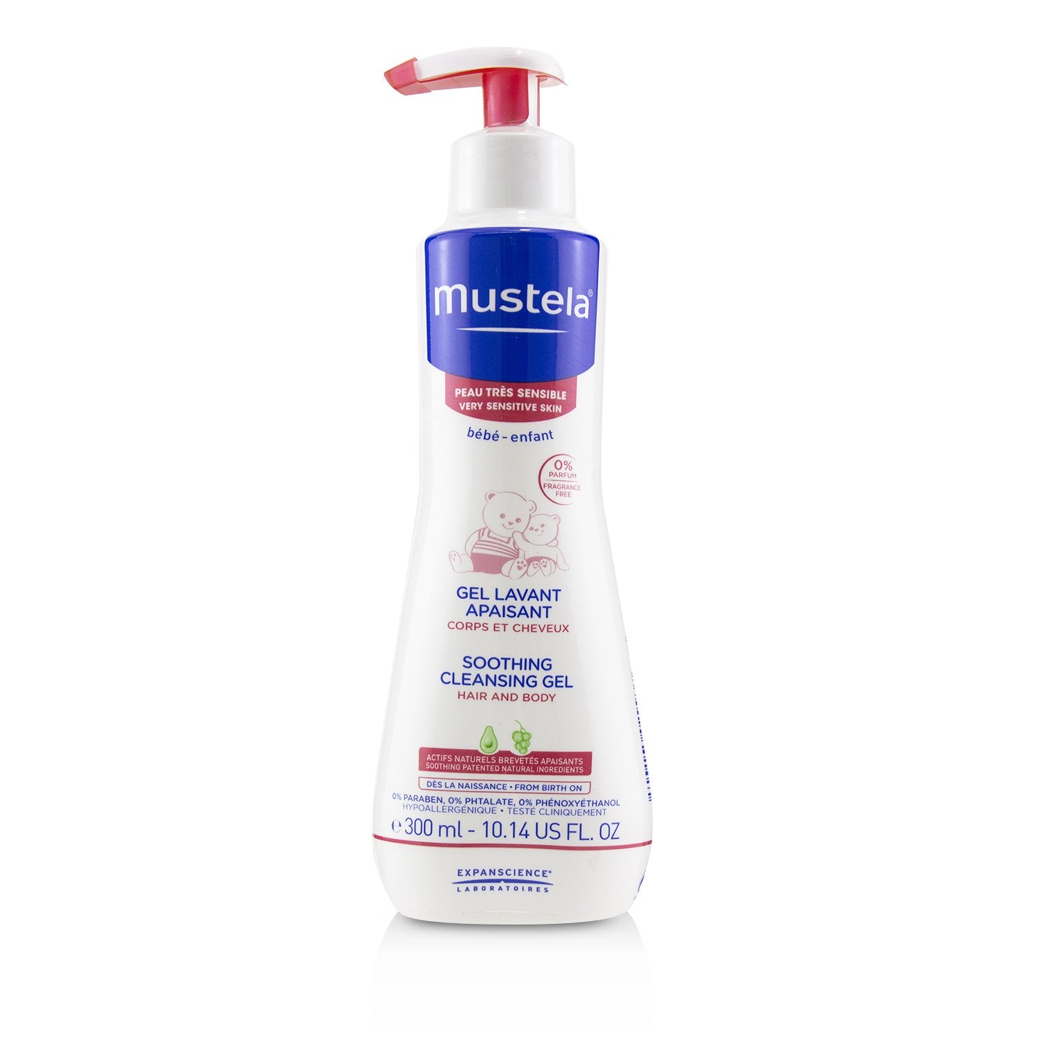 Mustela Soothing Cleansing Gel For Very Sensitive Skin - Hair & Body ...