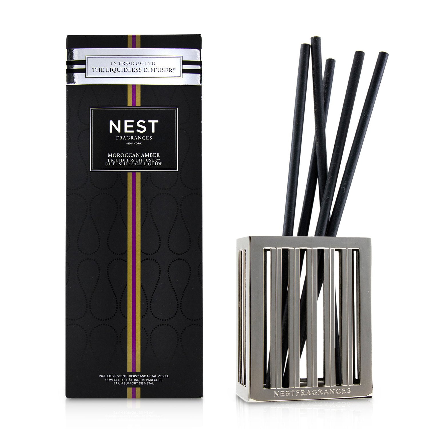 Nest Liquidless Diffuser - Moroccan Amber 5 ScentSticks – Fresh Beauty Co.