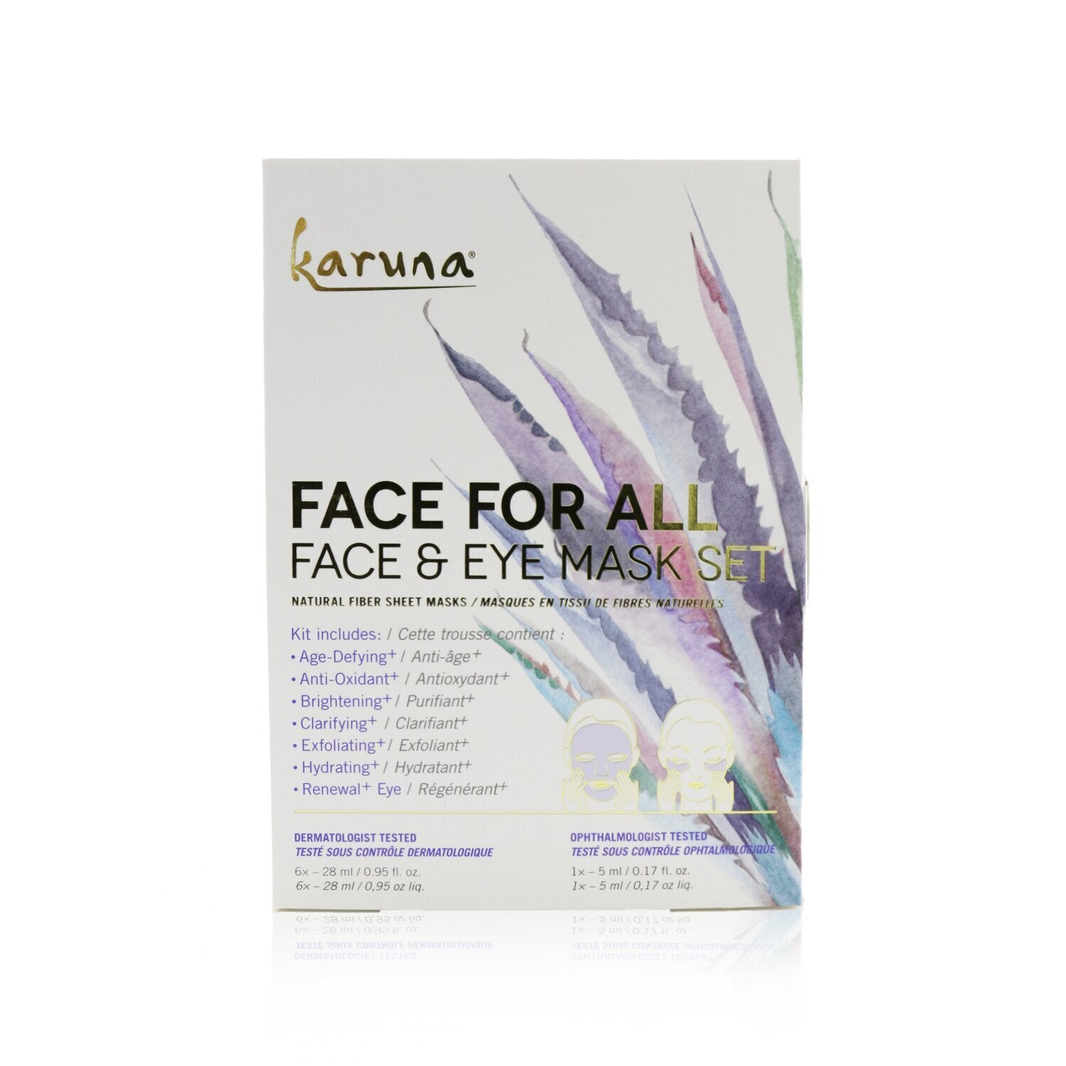 Karuna Face For All Face & Eye Mask Set 7pcs – Fresh Beauty Co.