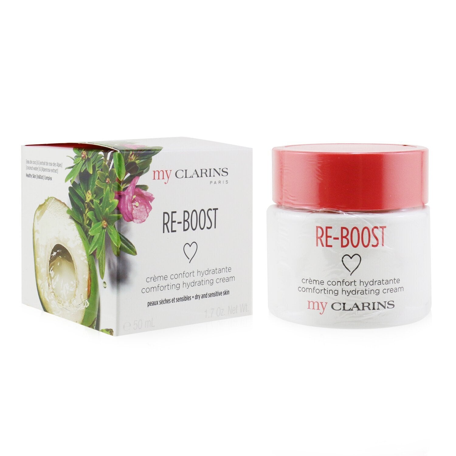 Clarins My Clarins Re-Boost Comforting Hydrating Cream - For Dry ...