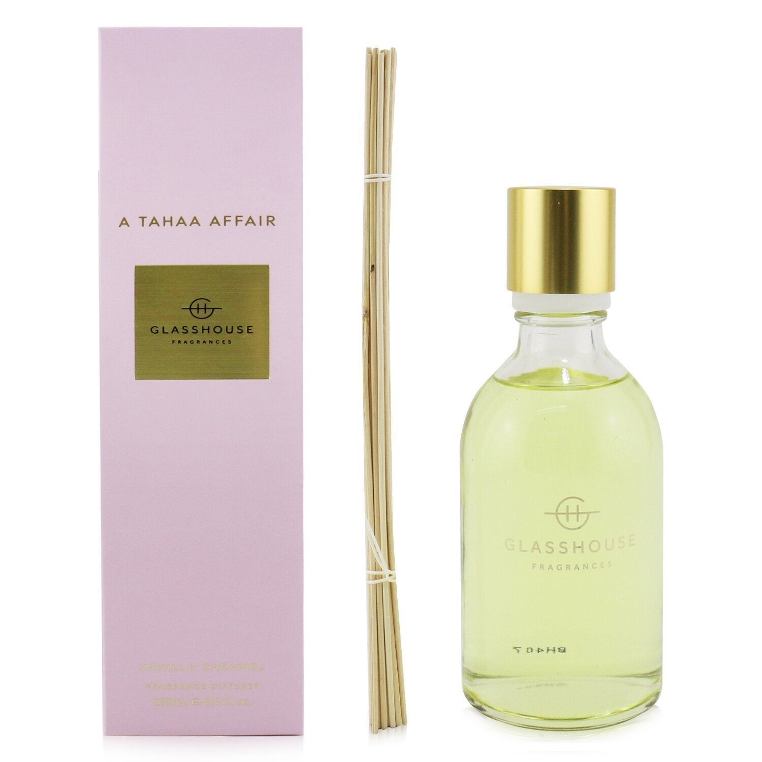Glasshouse Diffuser - A Tahaa Affair (Vanilla Caramel) 250ml/8.4oz ...