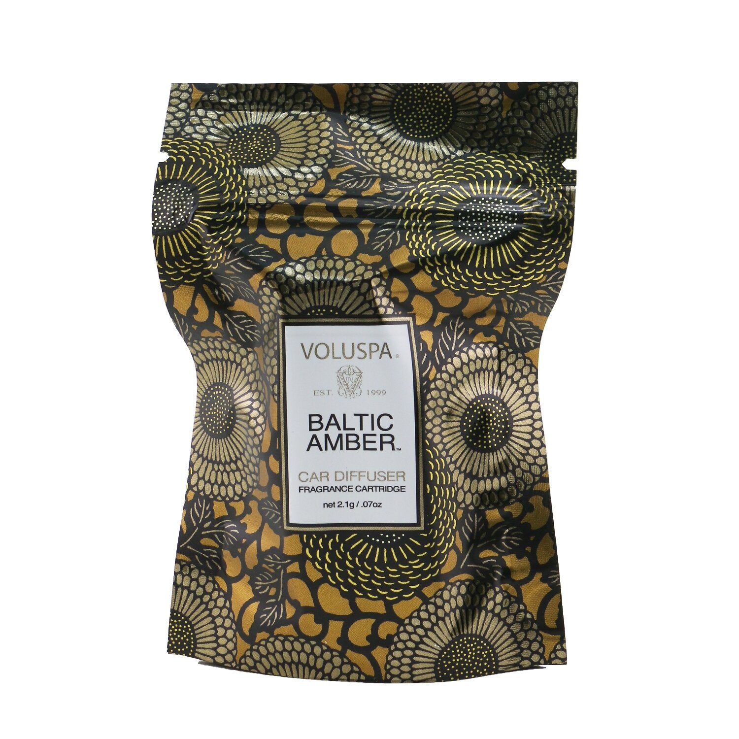 Voluspa Car Diffuser Refill - Baltic Amber 2.1g/0.7oz – Fresh Beauty Co.