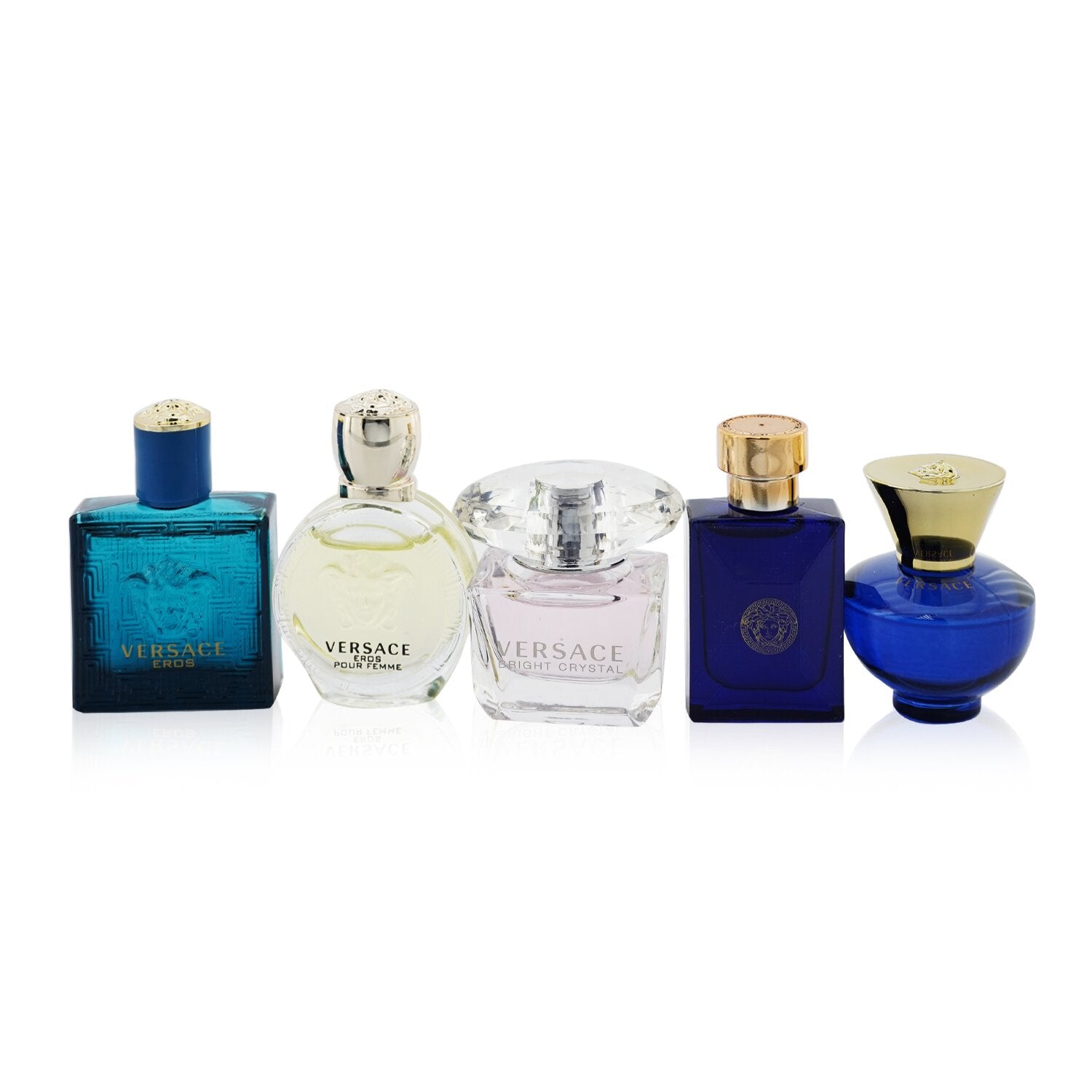 Versace Miniature Coffret: Eros PH EDT, Eros PF EDT, Bright Crystal EDT ...