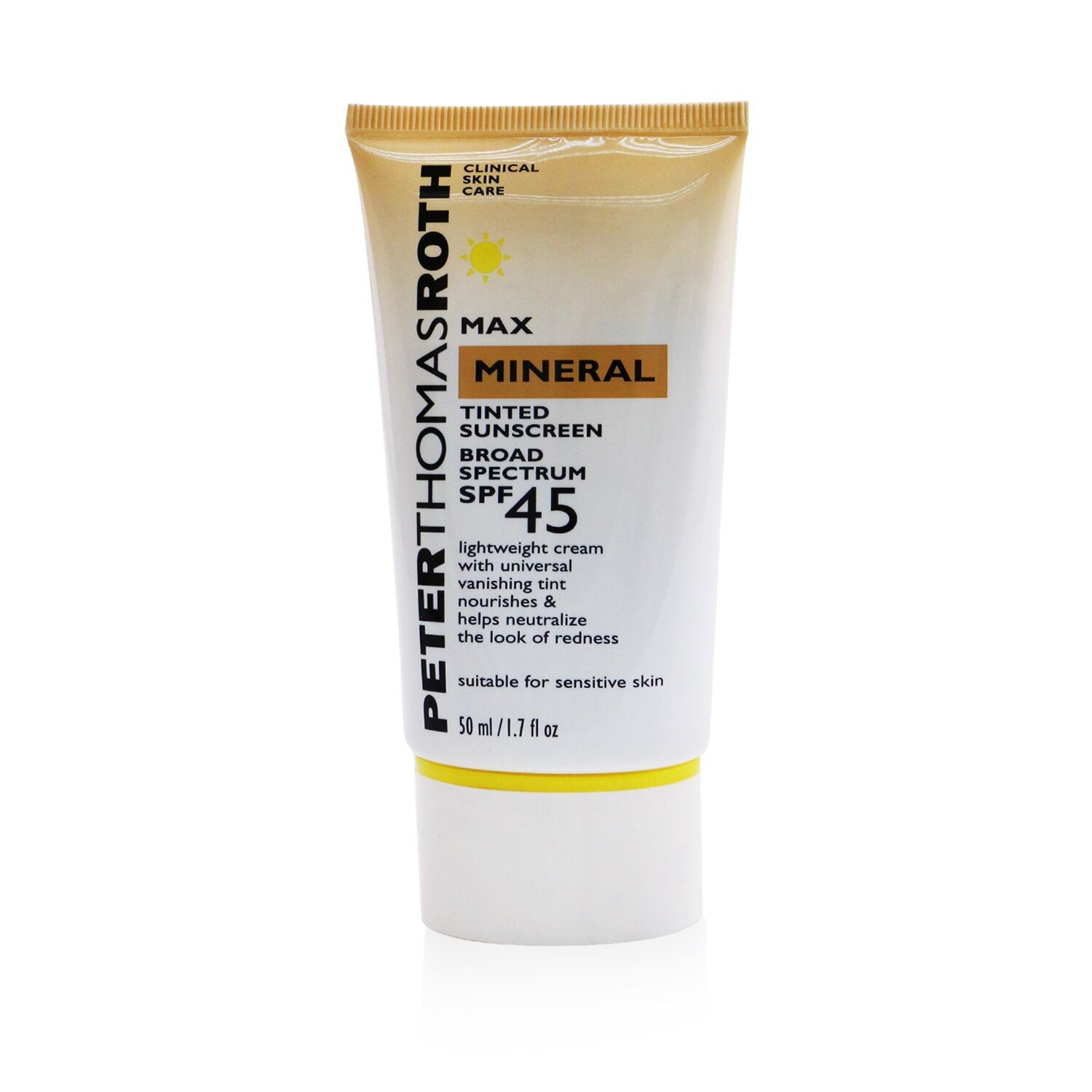 Peter Thomas Roth Max Mineral Tinted Suncreen Broad Spectrum SPF 45 ...