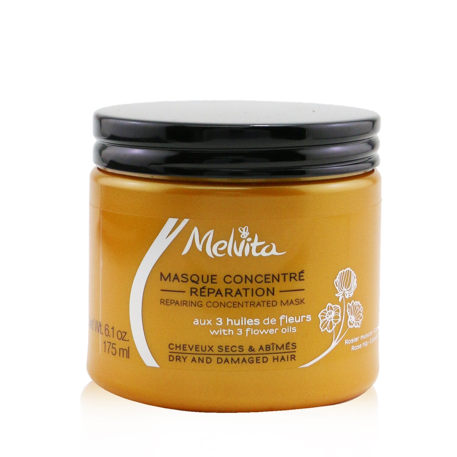 Melvita Repairing Concentrated Mask (Dry And Damaged Hair) 175ml/6.1oz ...
