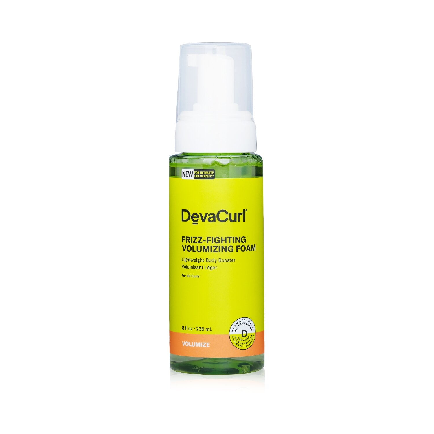 DevaCurl Frizz-Fighting Volumizing Foam (Lightweight Body Booster, For ...