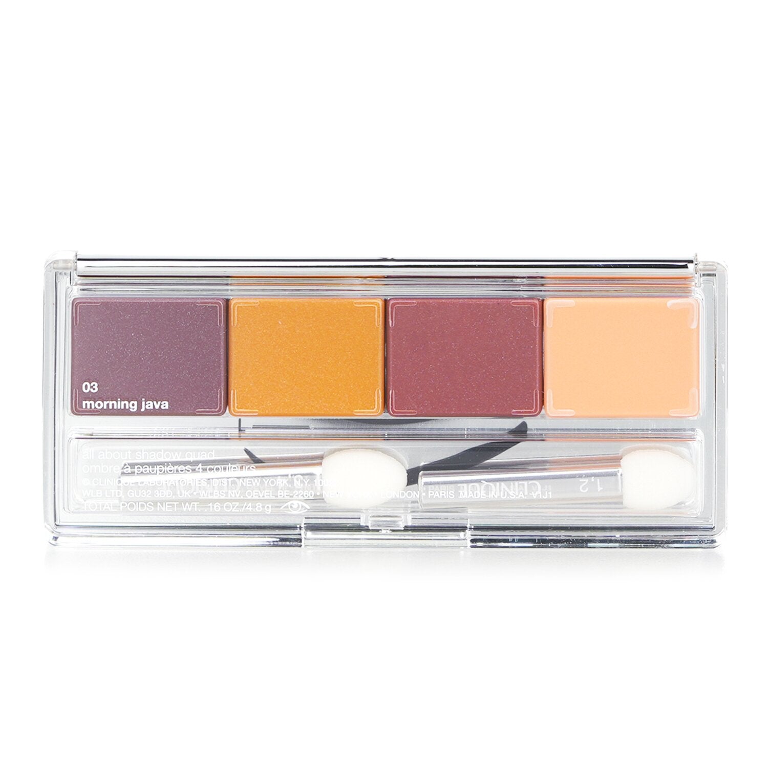 Clinique All About Shadow Quad - # 03 Morning Java 4.8g/0.16oz – Fresh ...