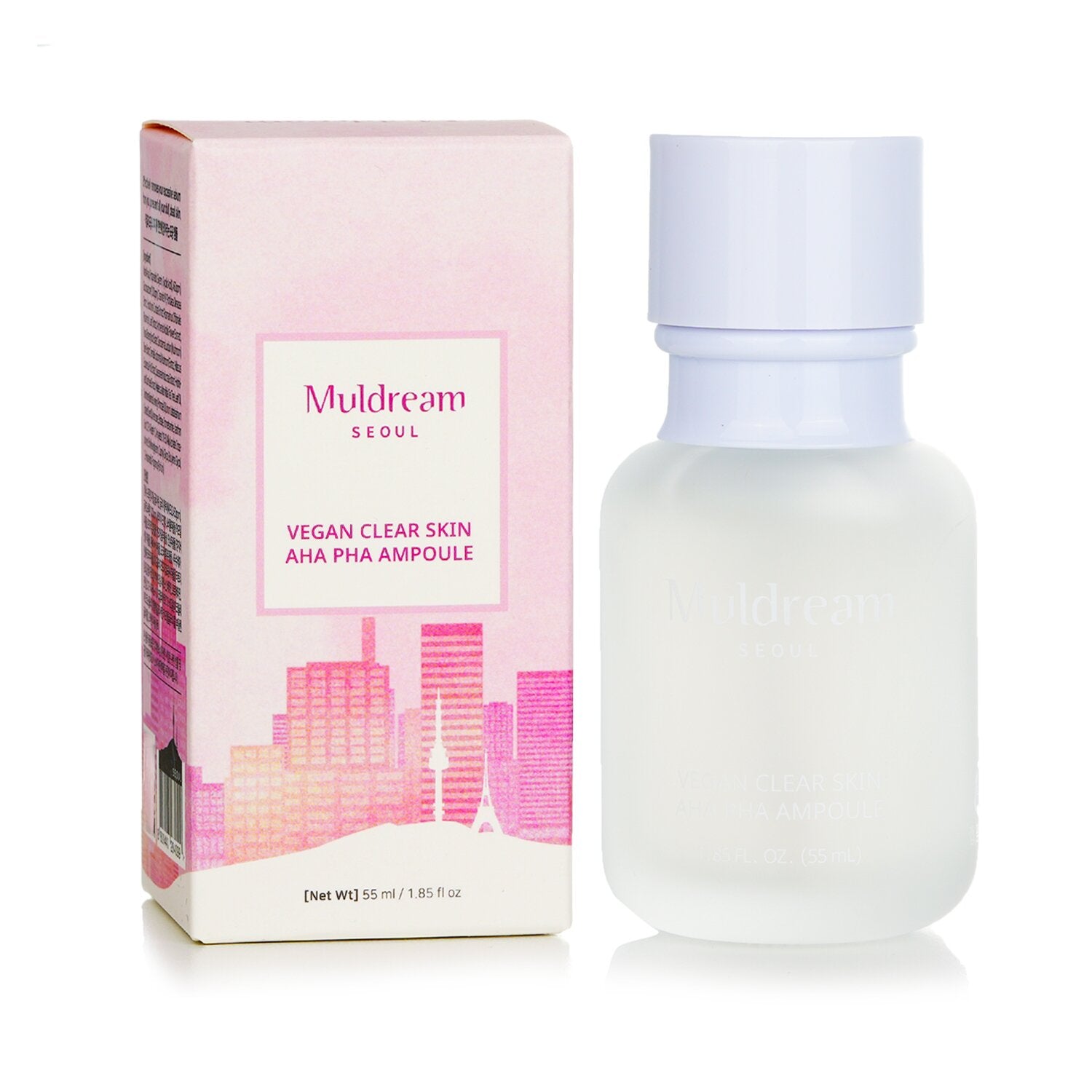Muldream Vegan Clear Skin Aha Pha Ampoule 55ml/1.85oz – Fresh Beauty Co.