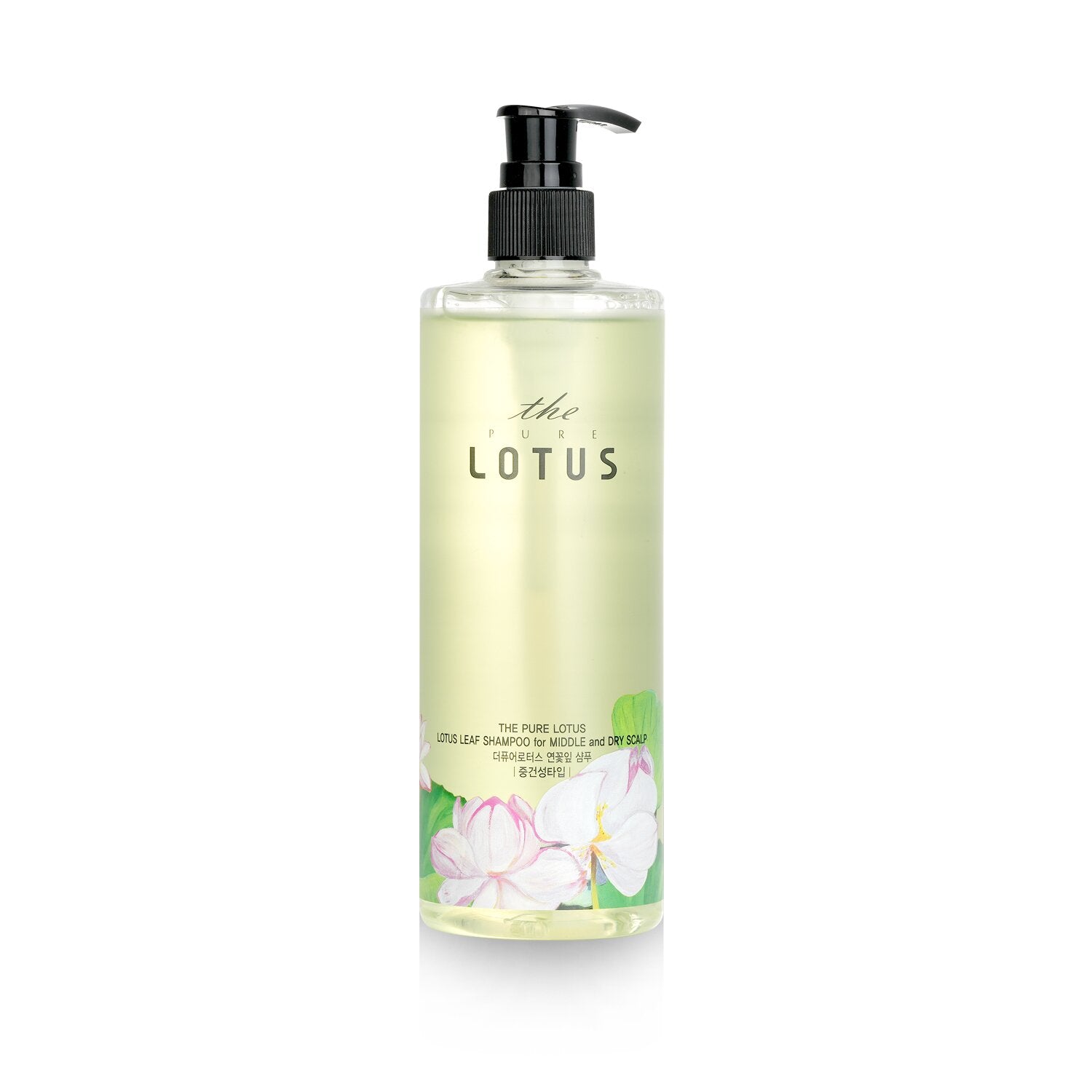 THE PURE LOTUS Lotus Leaf Shampoo - For Middle & Dry Scalp 420ml ...