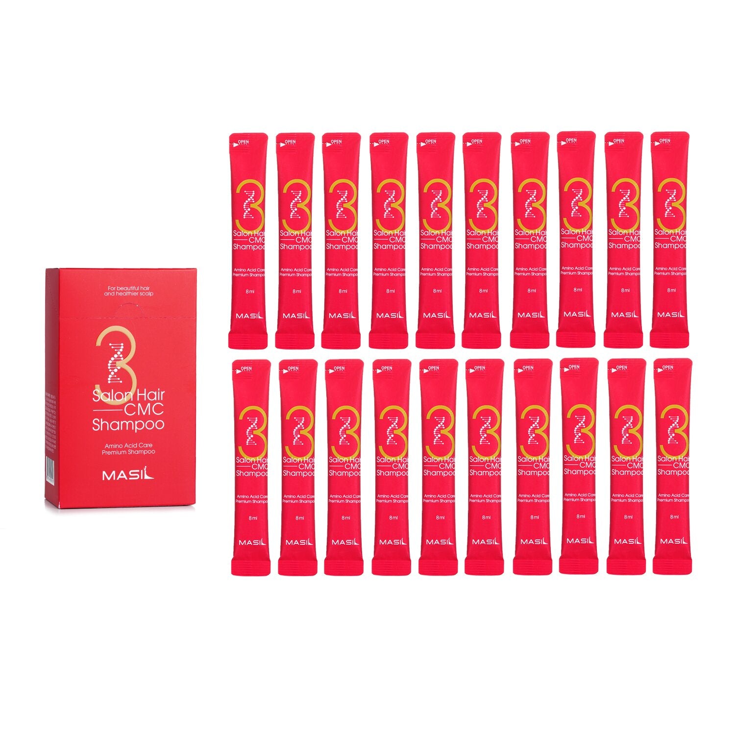 Masil 3 Salon Hair CMC Revitalizing Shampoo With Amino Acid Care ...