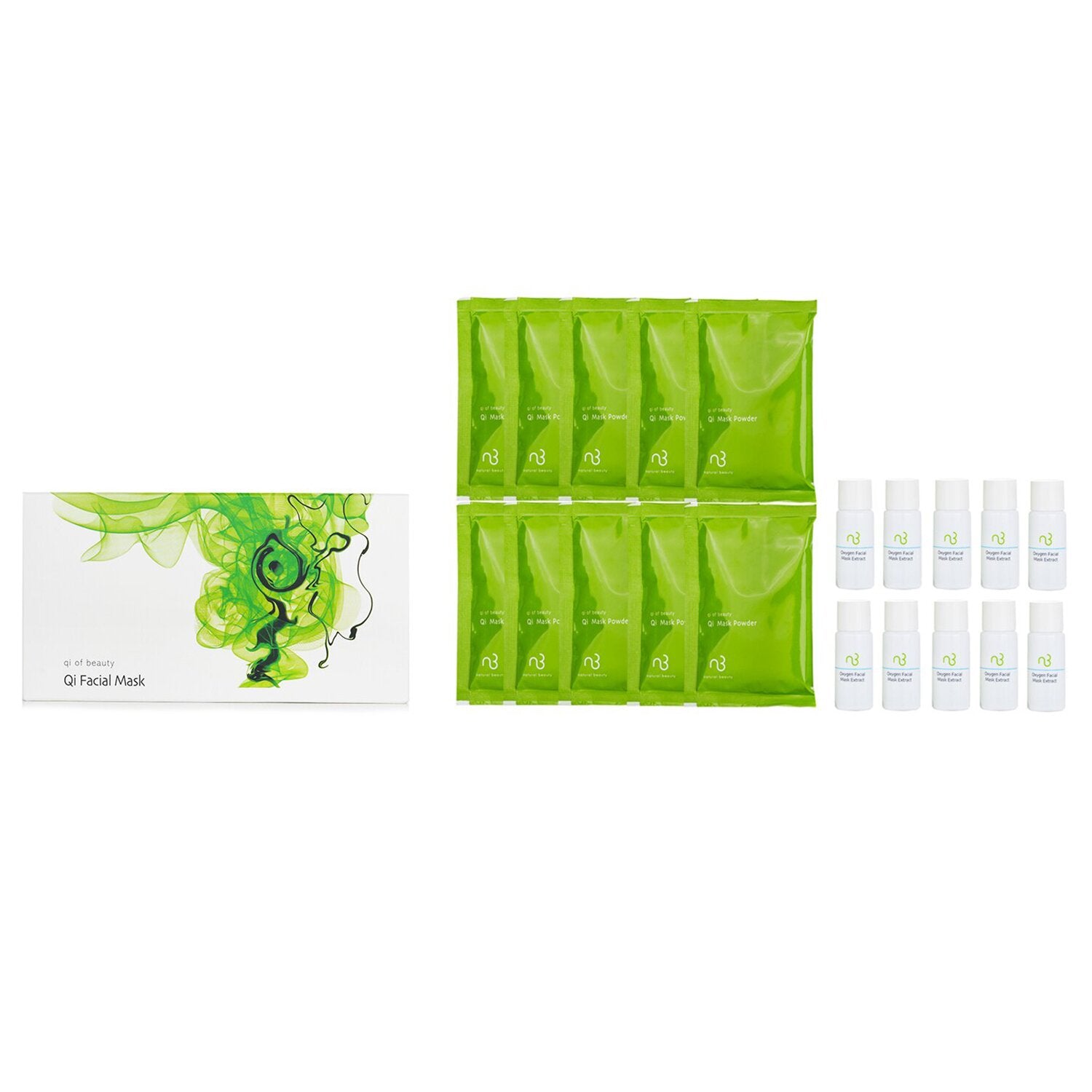 Natural Beauty Qi Of Beauty Oxygen Mask Set 10 Applications – Fresh ...