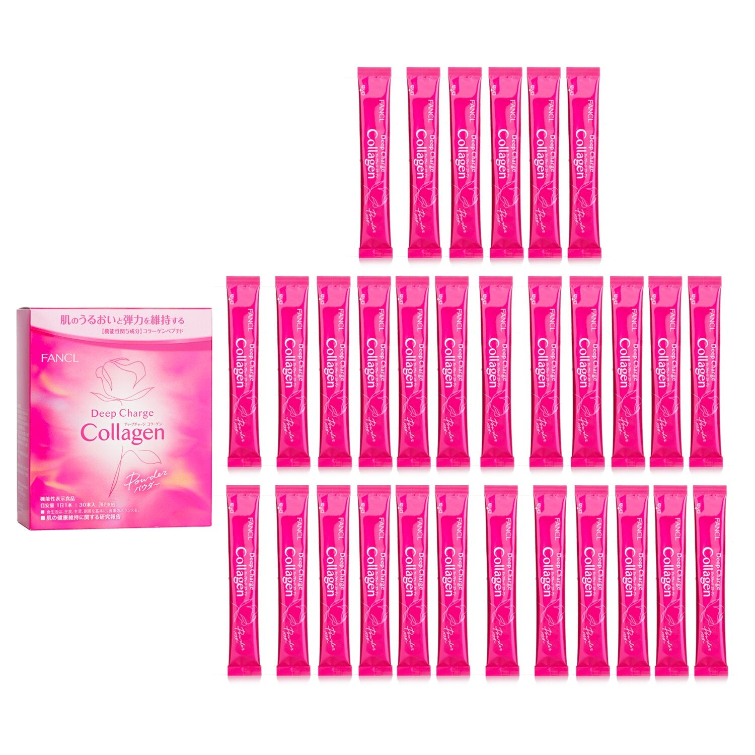 Fancl Deep Charge Collagen Powder 30 Days 3.4gx30bags – Fresh Beauty Co.