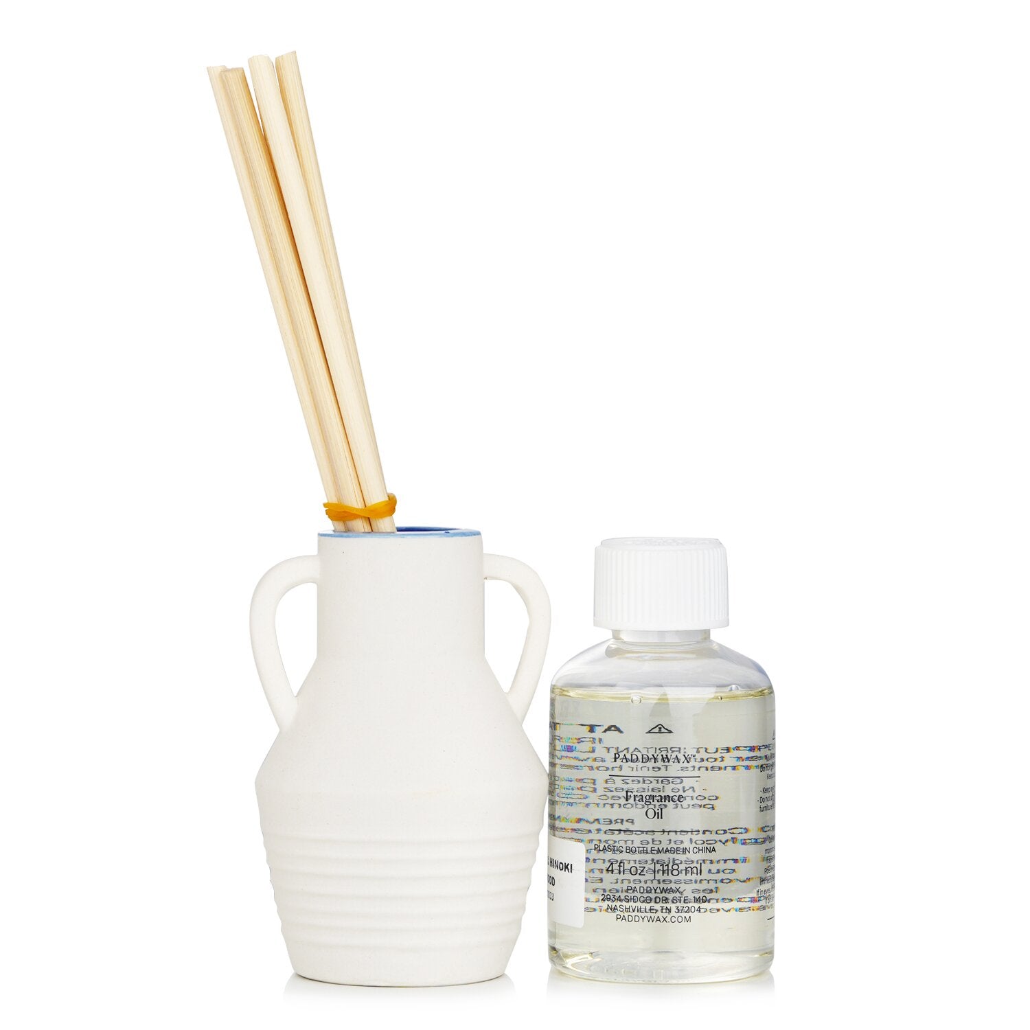 Paddywax Santorini Reed Diffuser - Cliff & Hinoki Wood 118ml/4oz ...