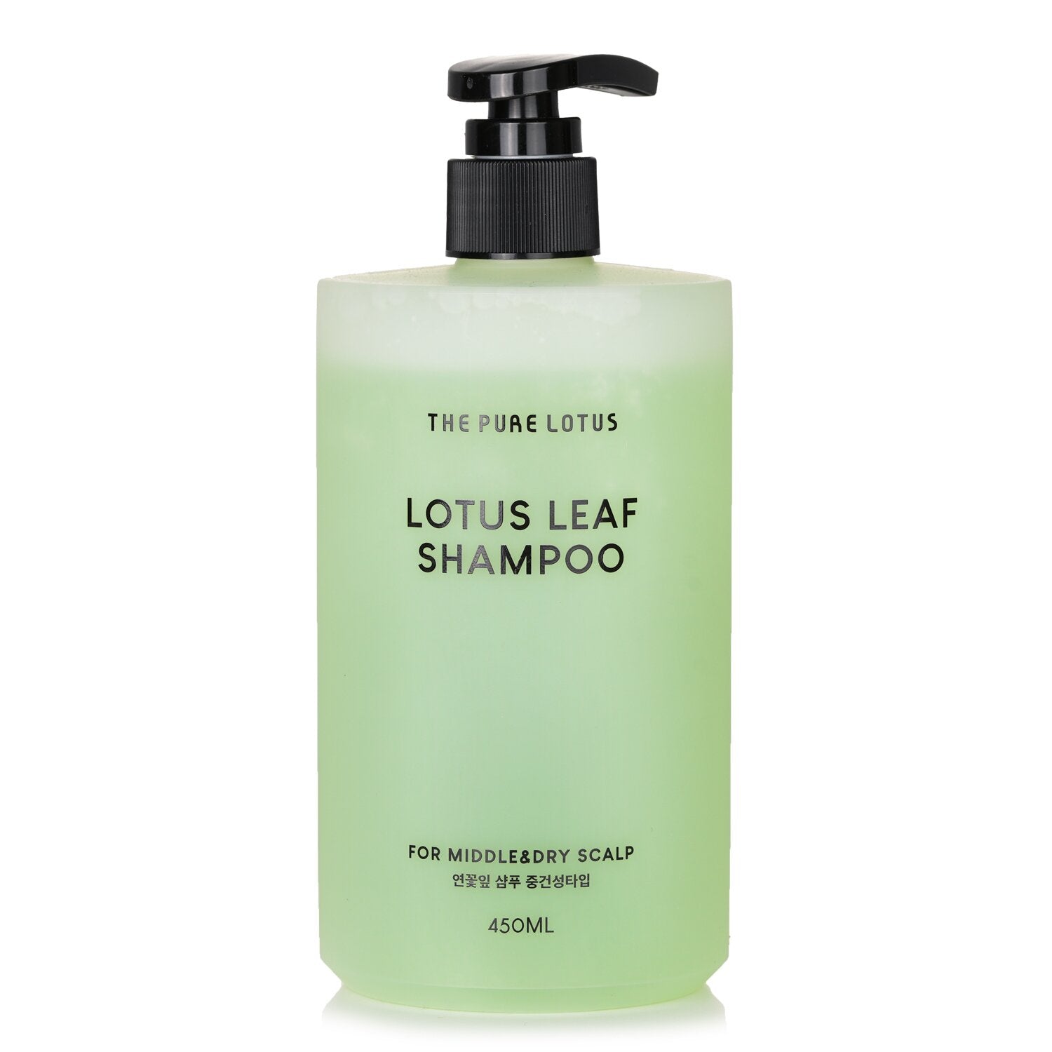 THE PURE LOTUS Lotus Leaf Shampoo - For Middle & Dry Scalp 450ml ...