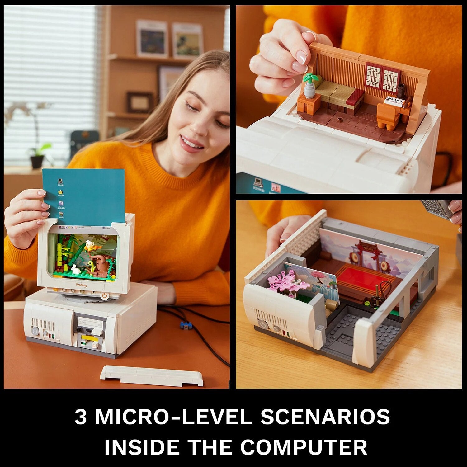 Pantasy Retro 90s Gaming PC 19cm*20cm*24cm – Fresh Beauty Co.