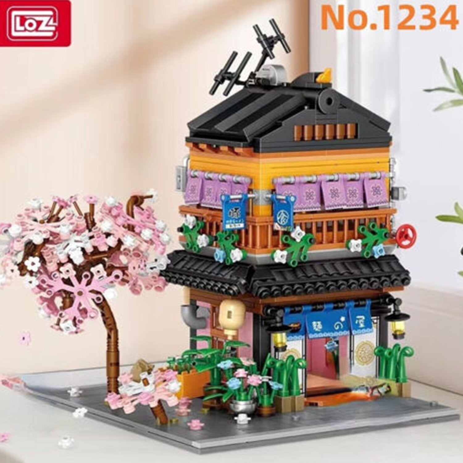 Loz LOZ Ideas Mini Block - Noodle House 31 x 23 x 9 cm – Fresh Beauty Co.