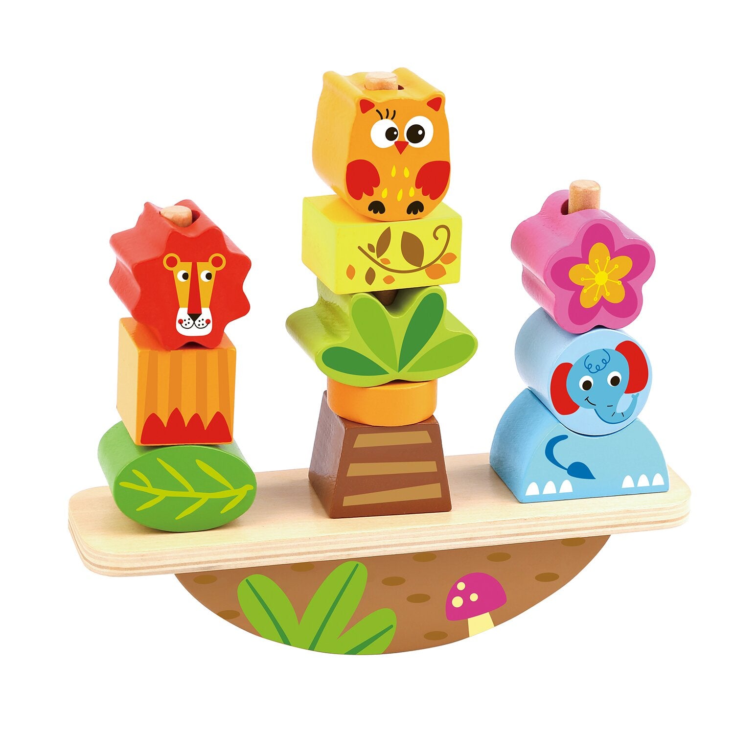 Tooky Toy Co Balance Stacker - Animals 20x7x20cm – Fresh Beauty Co.