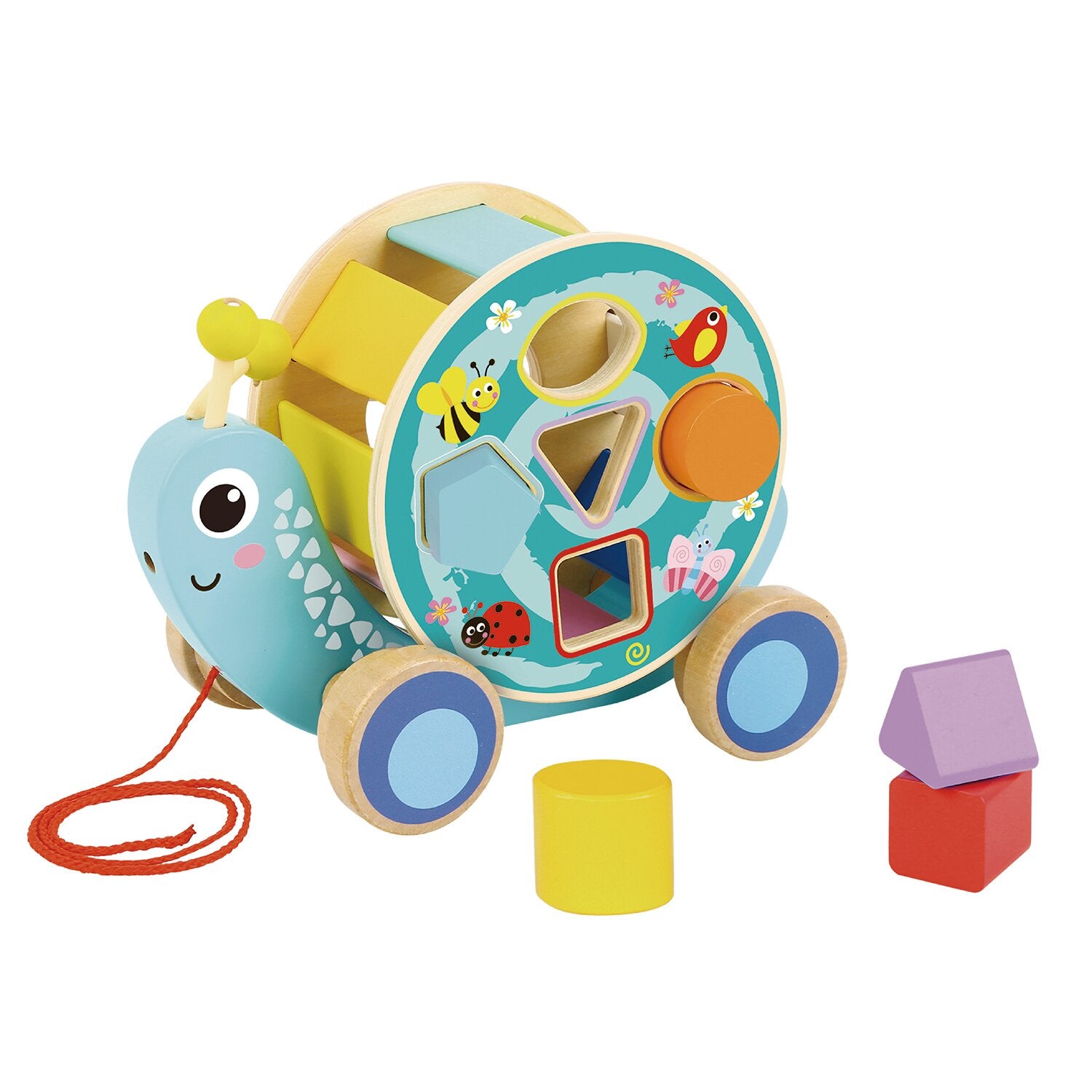 Tooky Toy Co PULL ALONG SNAIL 26x14x19cm – Fresh Beauty Co.