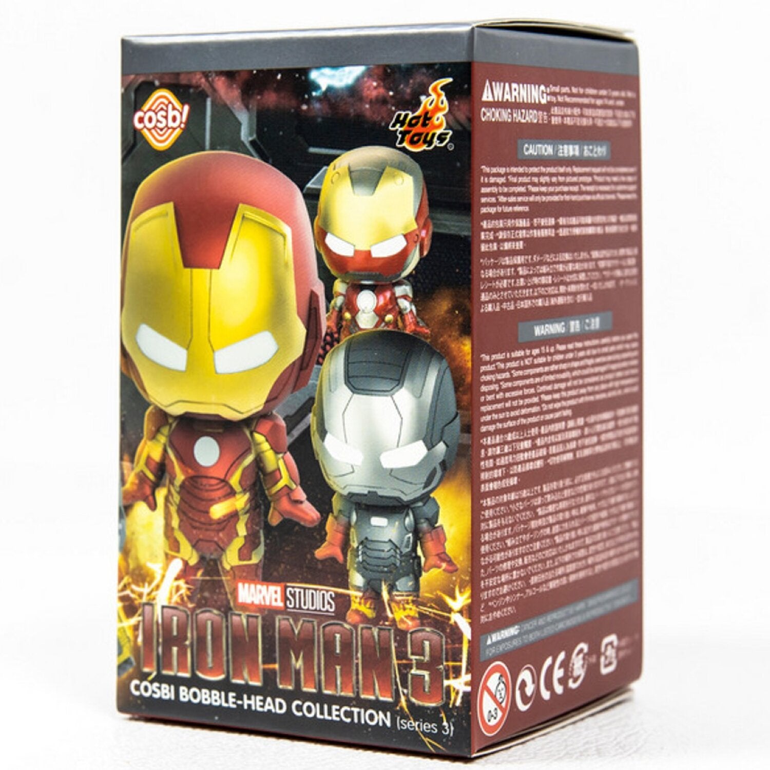 Hot Toy Iron Man 3 - Iron Man Cosbi Bobble-Head Collection (Series 3 ...