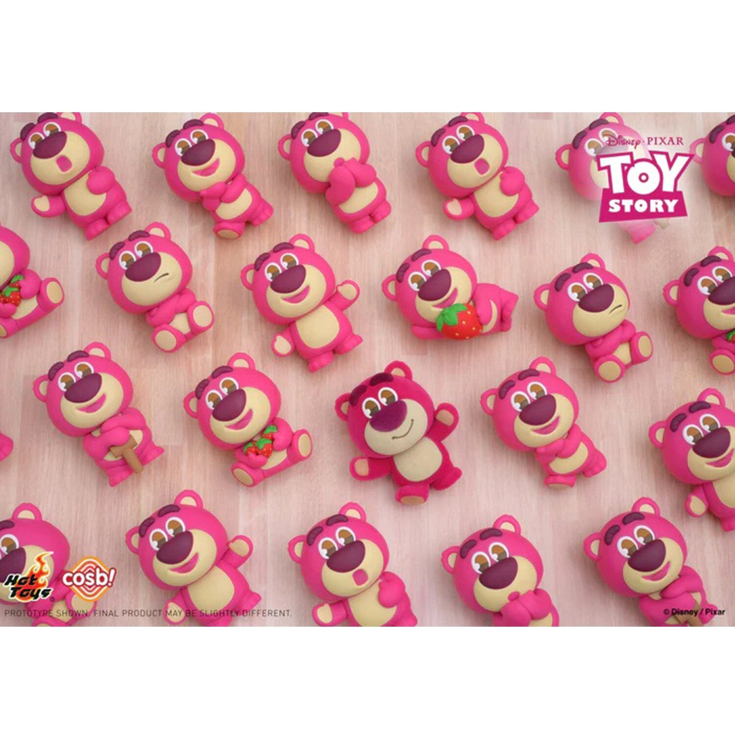 Hot Toy Lotso Cosbi Collection (Individual Blind Boxes) 6 x 6 x 10cm ...