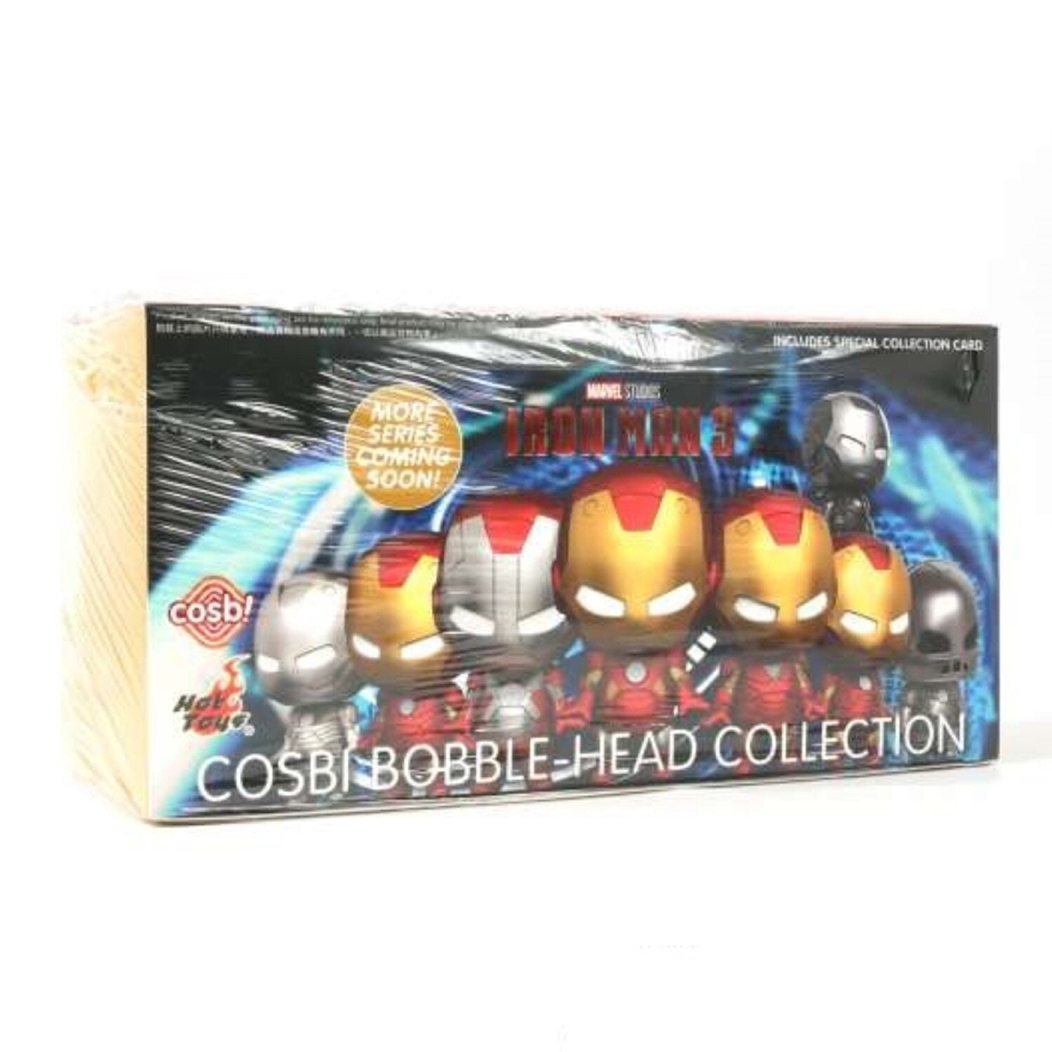 Hot Toy Iron Man 3 - Iron Man Cosbi Bobble-Head Collection (Case of 8 ...