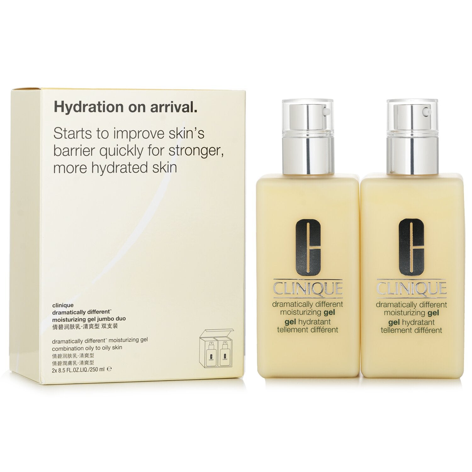 Clinique Dramatically Different Moisturizing Gel Duo 2x250ml/8.5oz ...
