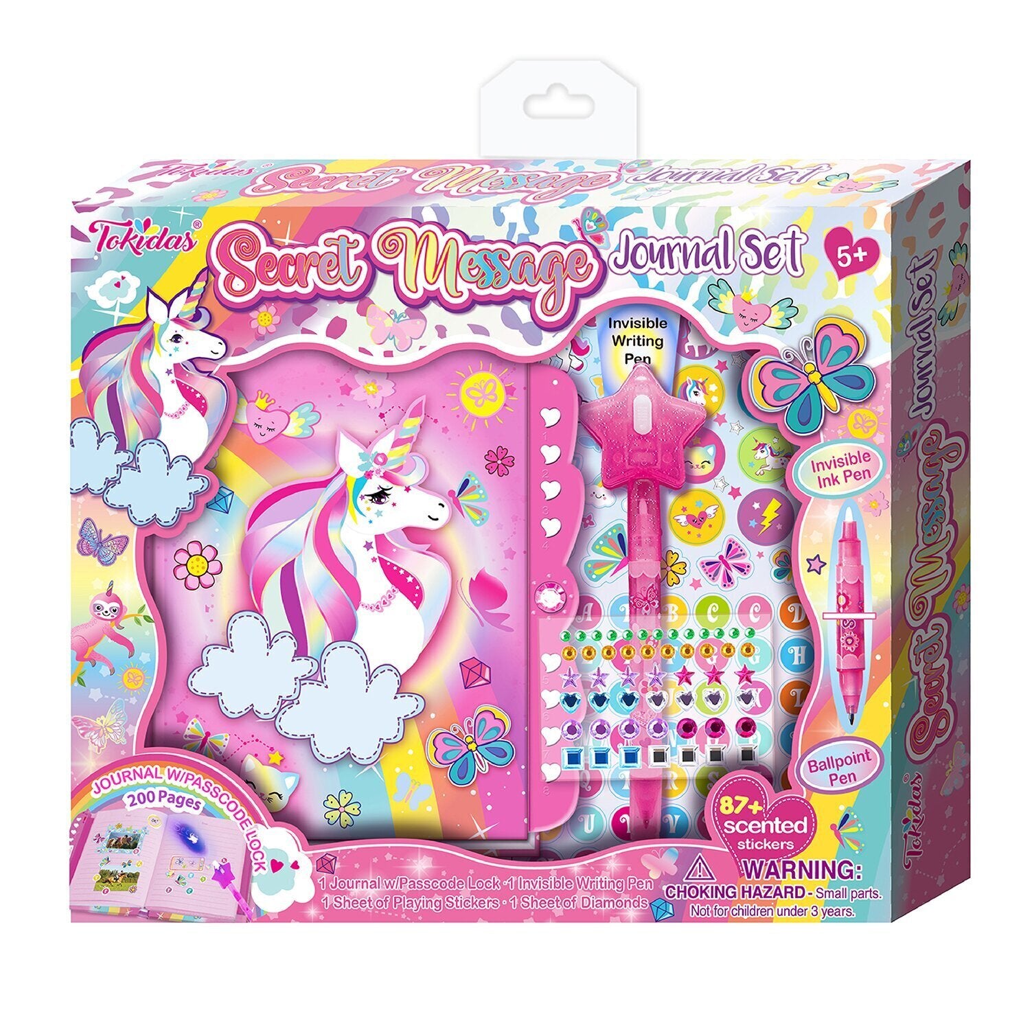 Tokidas Secret Message Journal Set - Unicorn 25x22x4cm – Fresh Beauty Co.