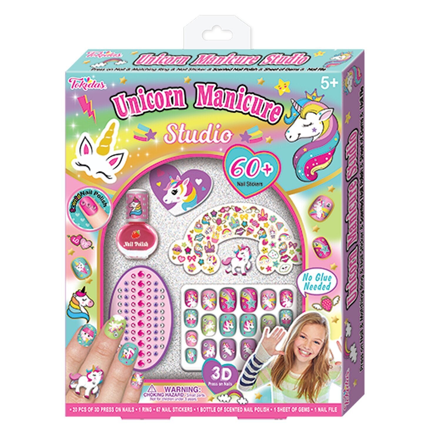 Tokidas Kids DIY 3D Nail Art Set 14x19x4cm – Fresh Beauty Co.