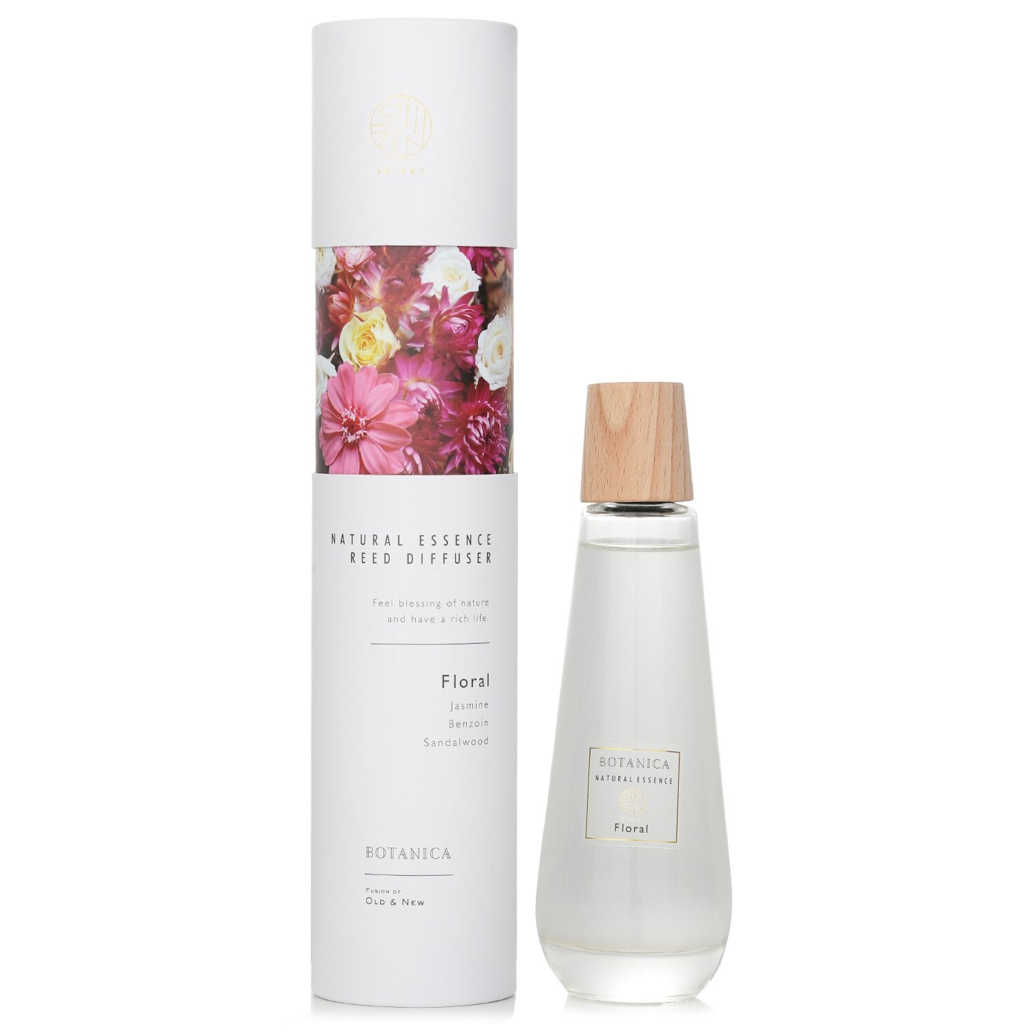 Botanica Shizen Natural Essence Reed Diffuser S size - Floral 140ml/4 ...