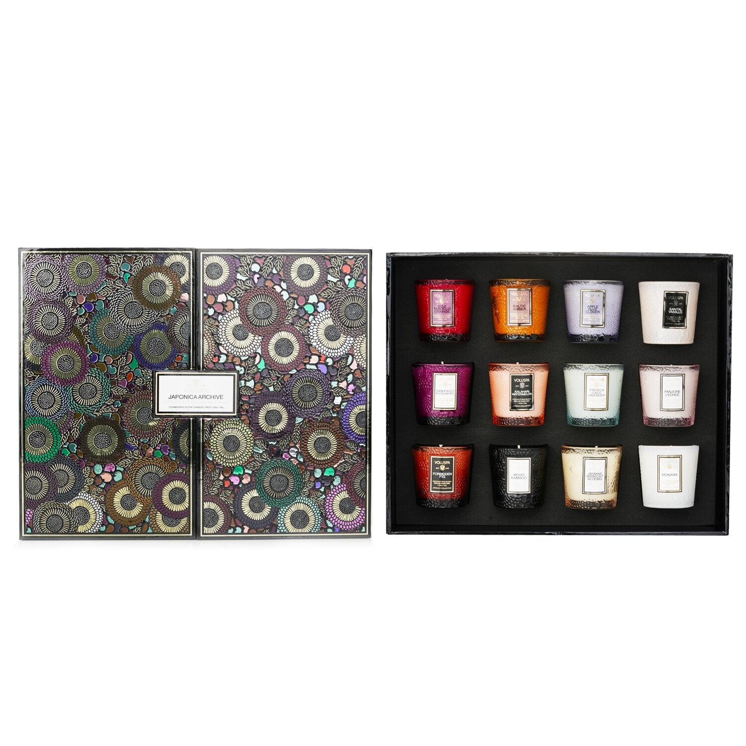 Voluspa 12 Candle Japonica Archieve Gift Set 12x35g/1.25oz – Fresh ...