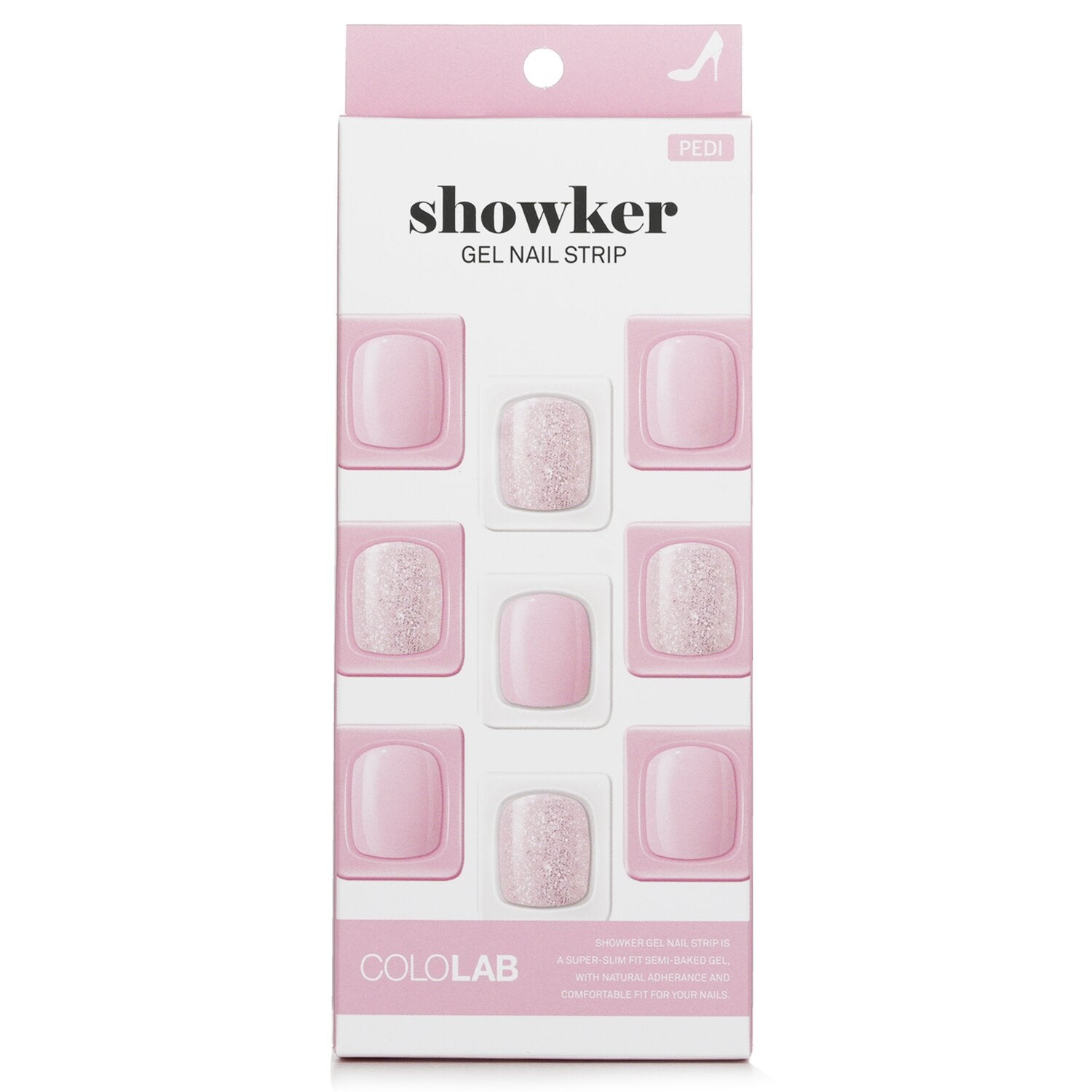 Cololab Showker Gel Nail Strip # CPG107 Romantic Tutu 1pcs – Fresh ...
