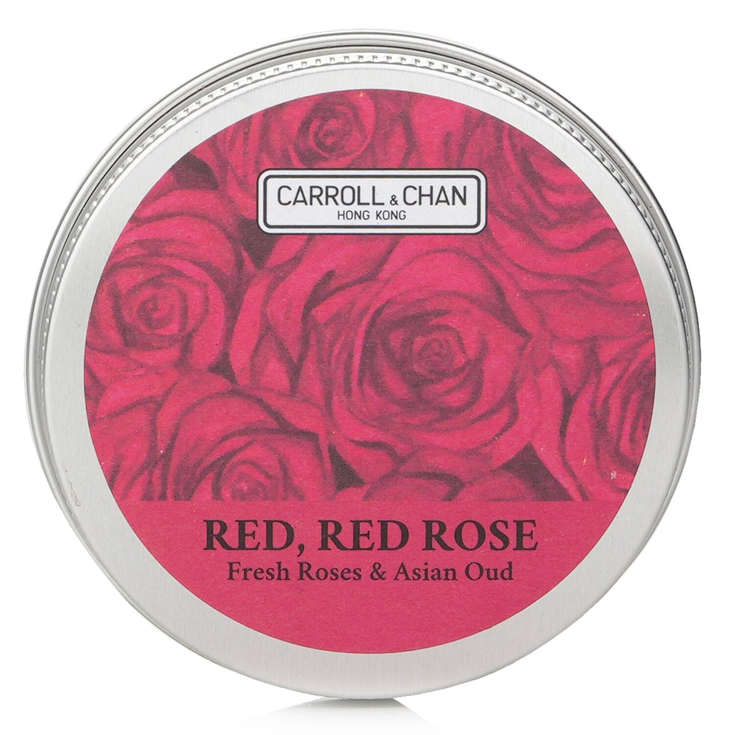 Carroll & Chan 100% Beeswax Mini Tin Candle - # Red, Red Rose (Fresh ...