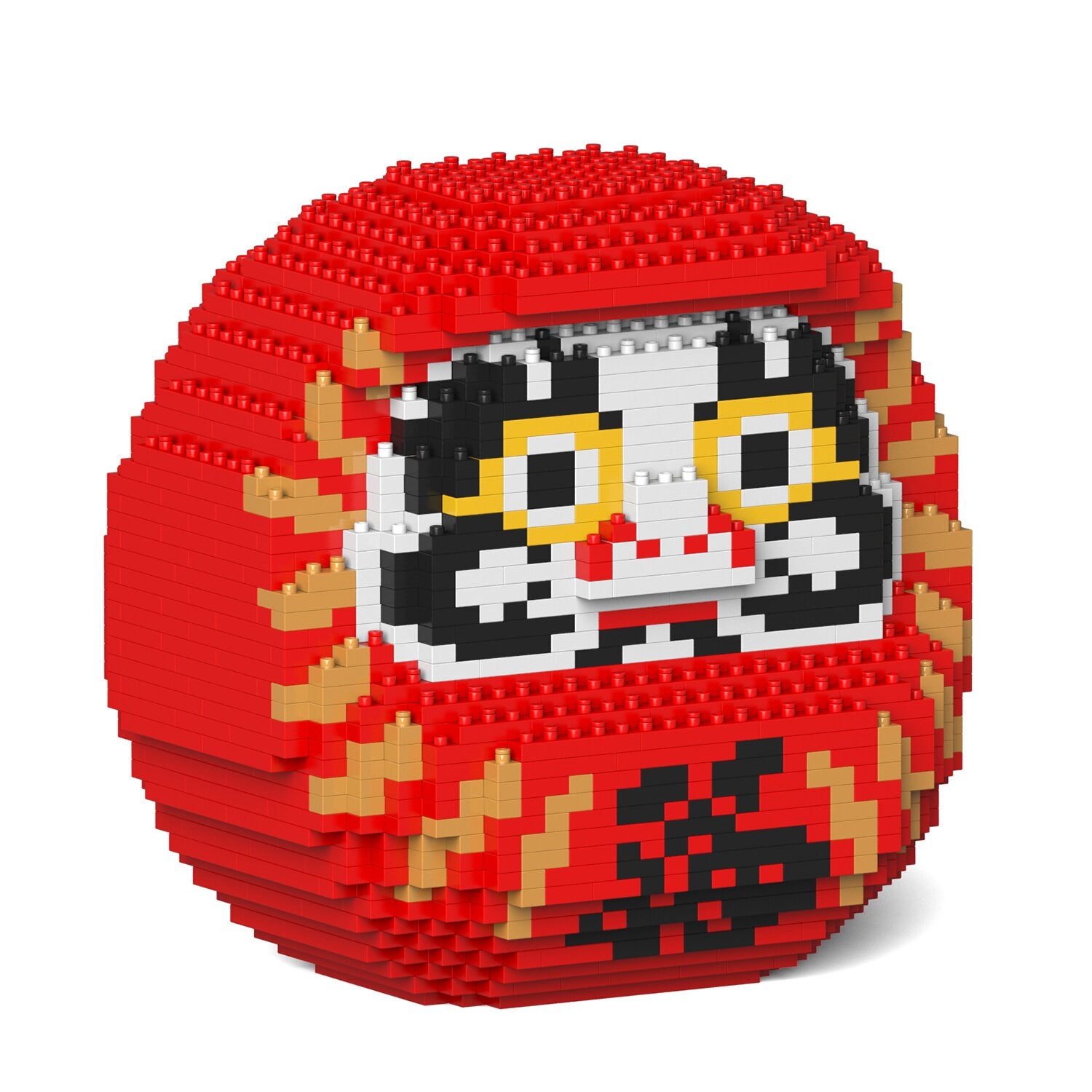 Jekca Daruma Doll 02S-M01 Building Bricks Set 18x14x18cm – Fresh Beauty Co.