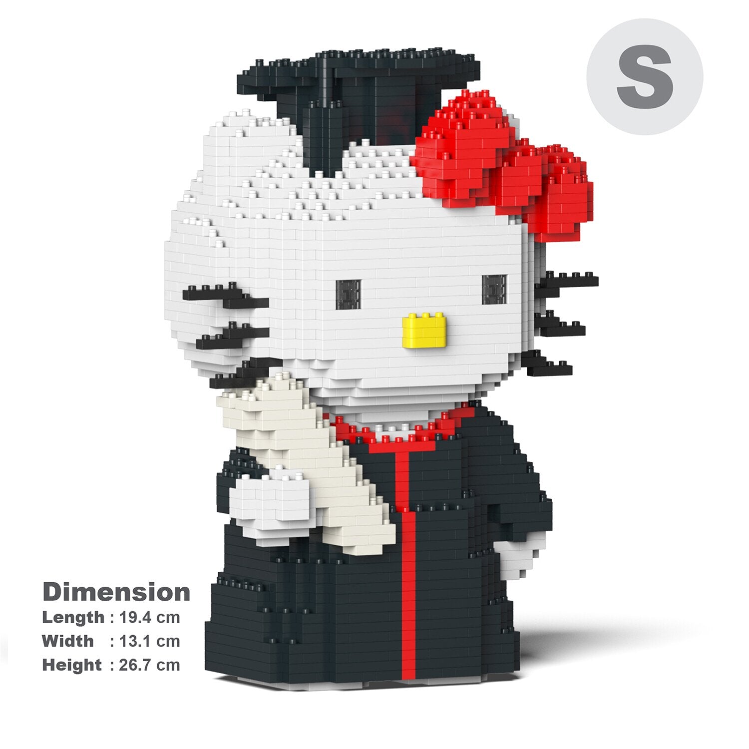Jekca Hello Kitty 04S Building Bricks Set 20x13x27cm – Fresh Beauty Co.