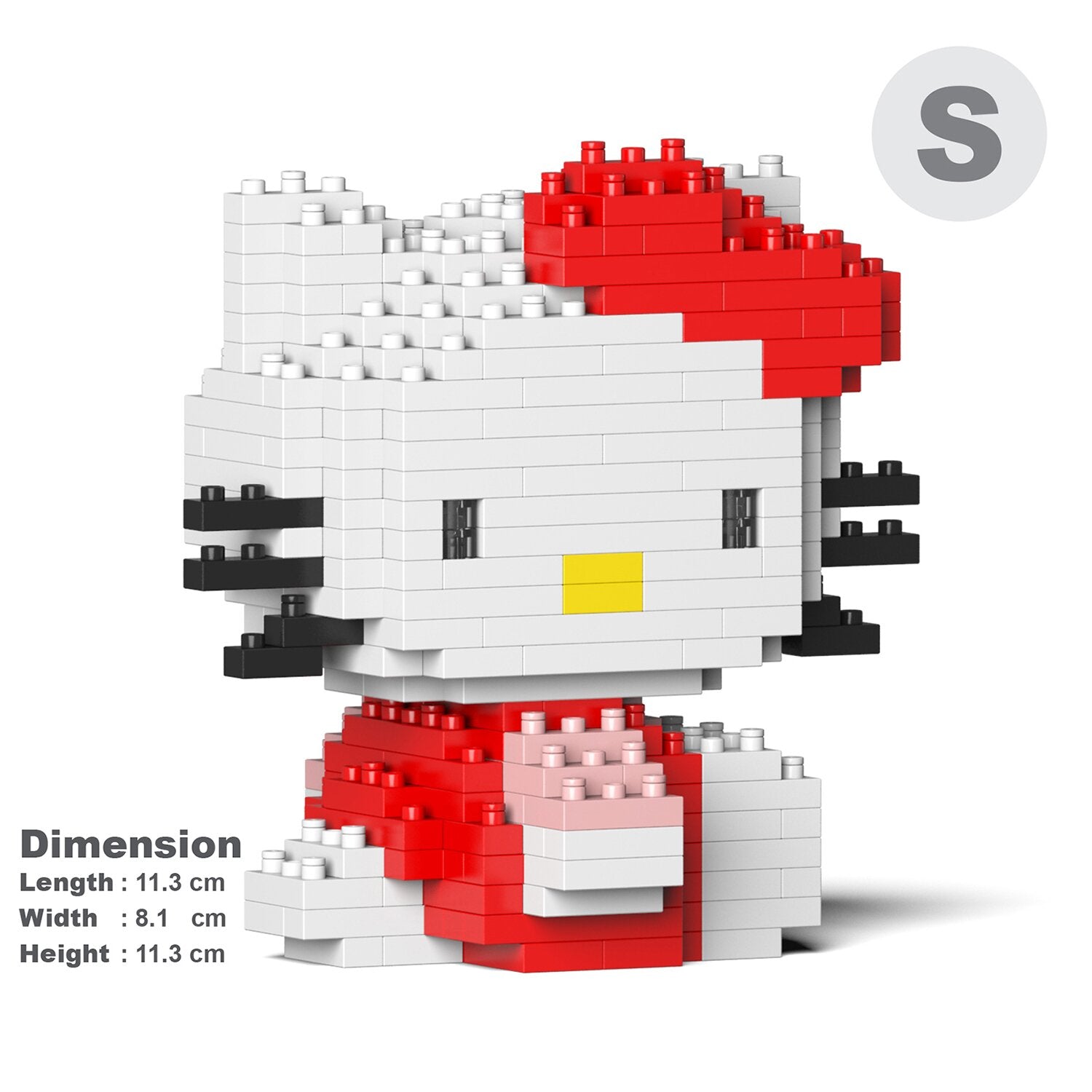 Jekca Hello Kitty 07S Building Bricks Set 11x8x11cm – Fresh Beauty Co.