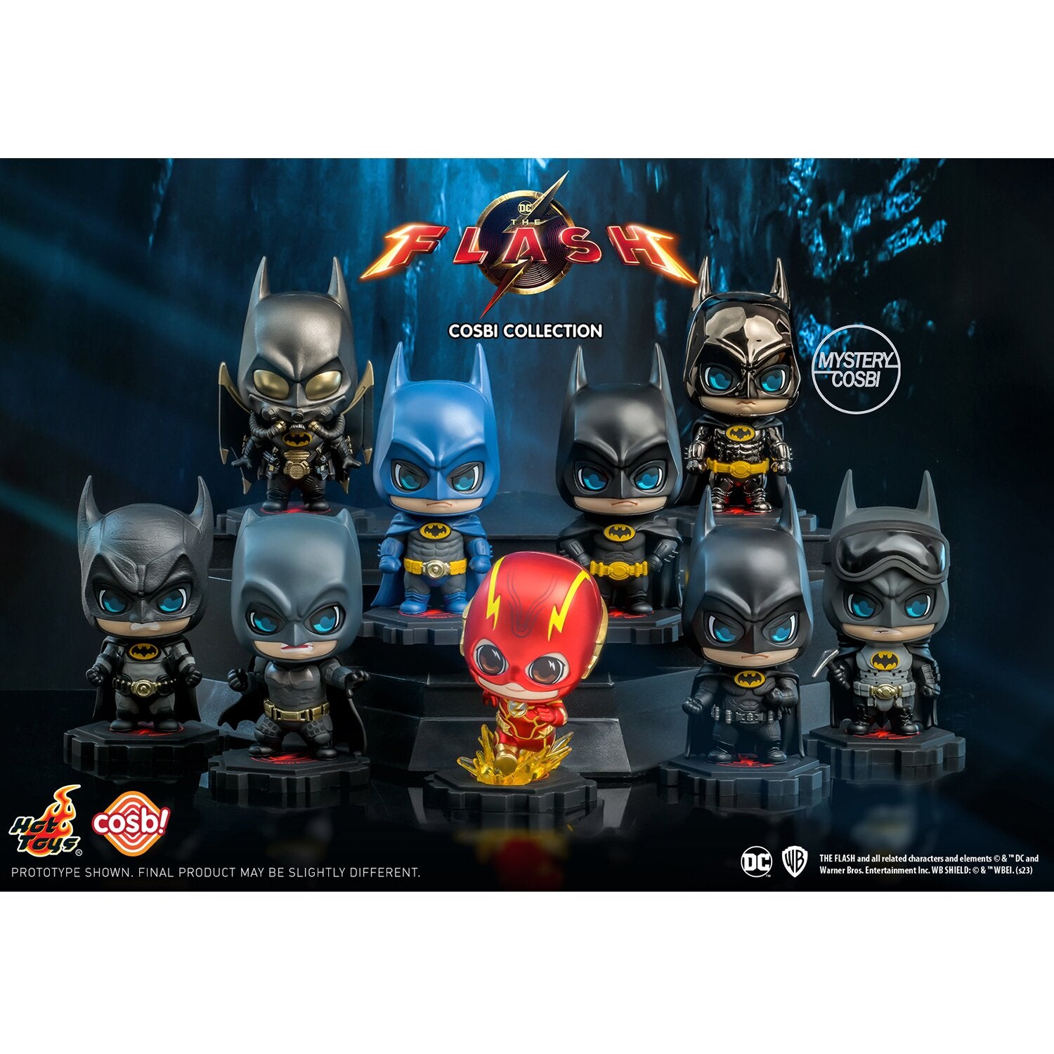 Hot Toys The Flash Cosbi Collection (Individual Blind Boxes) 7x11x7cm ...