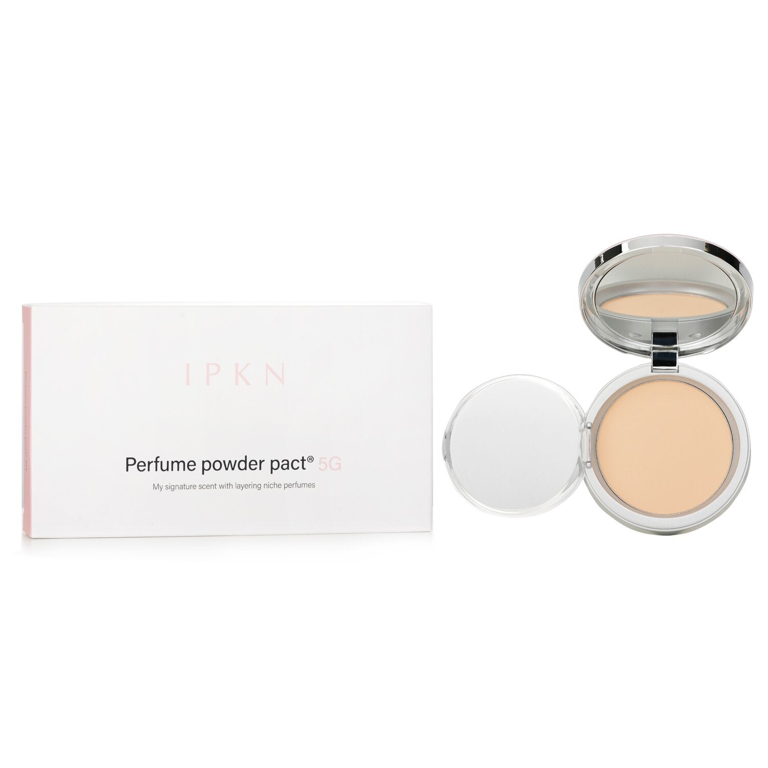 IPKN Perfume Powder Pact 5G - # 23 Natural Beige Moist 14.5g – Fresh ...