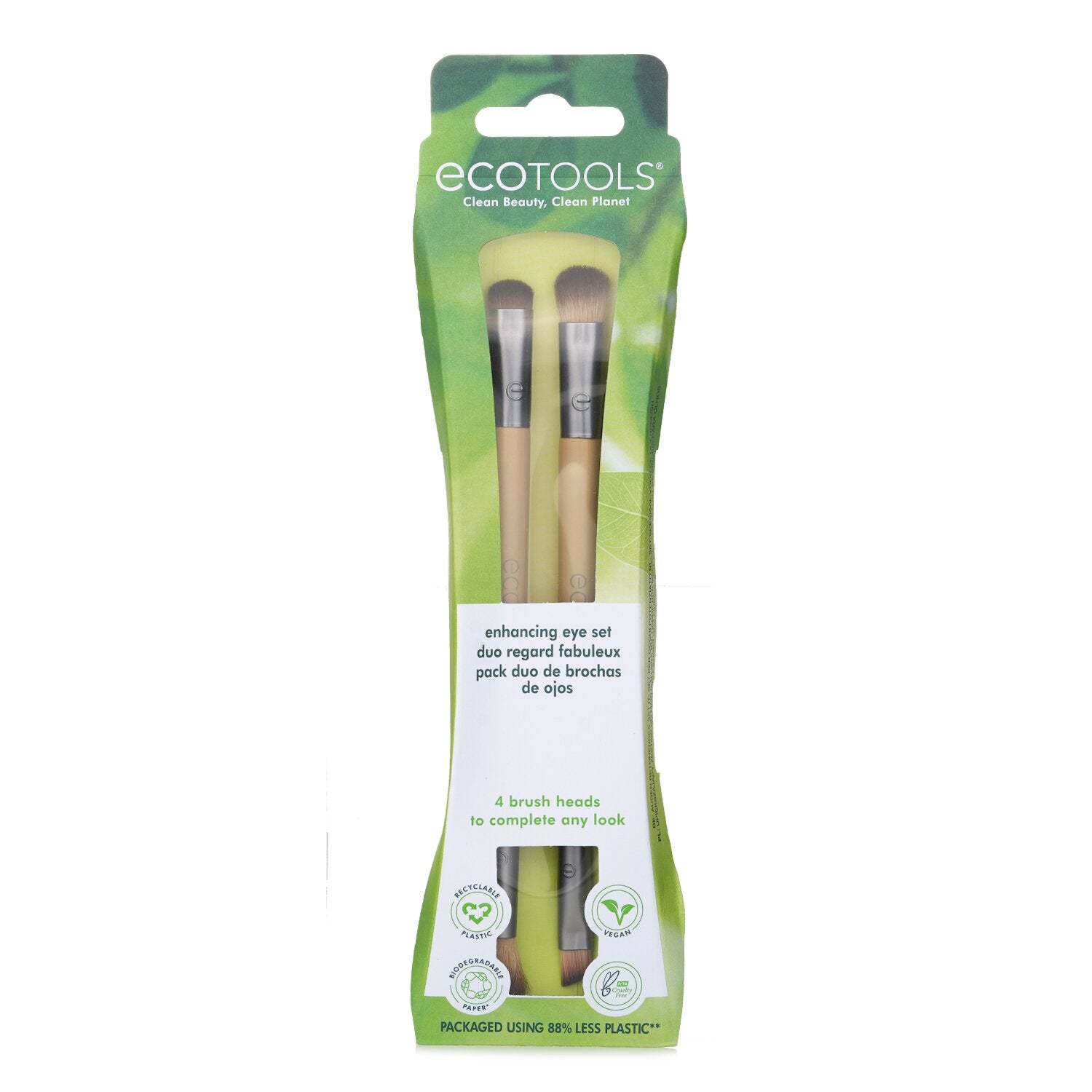 EcoTools Eye Enhancing Duo Brush Set set – Fresh Beauty Co.