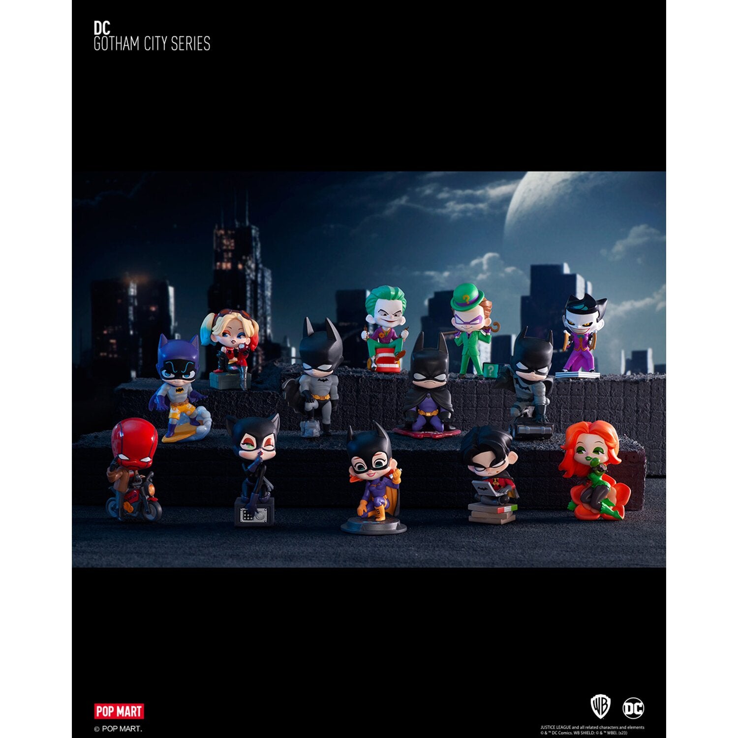 Popmart DC Gotham City (Individual Blind Boxes) 7x11x7cm – Fresh Beauty Co.