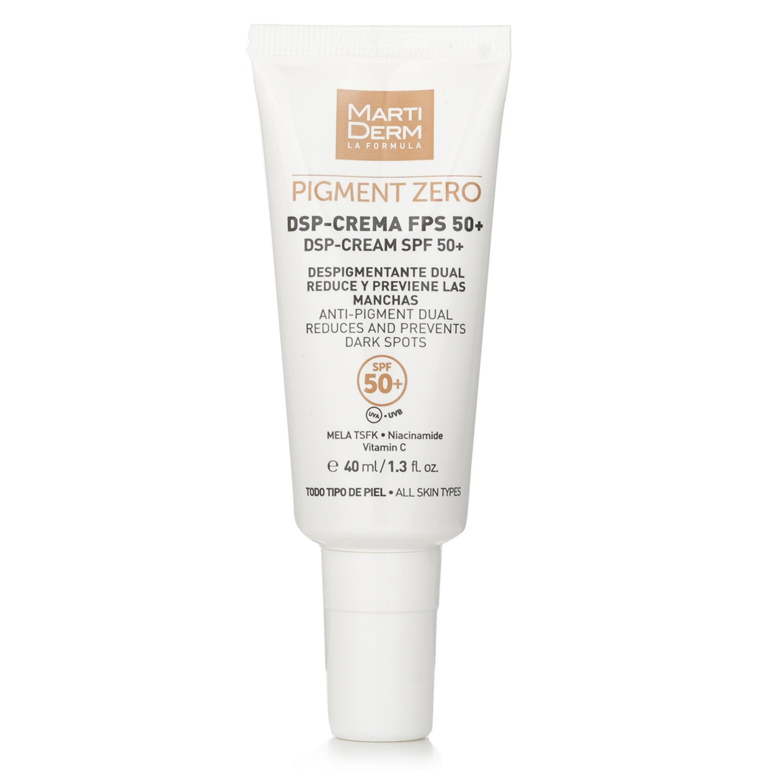 Martiderm Pigment Zero DSP-Cream SPF 50+ (For All Skin) 40ml/1.3oz ...