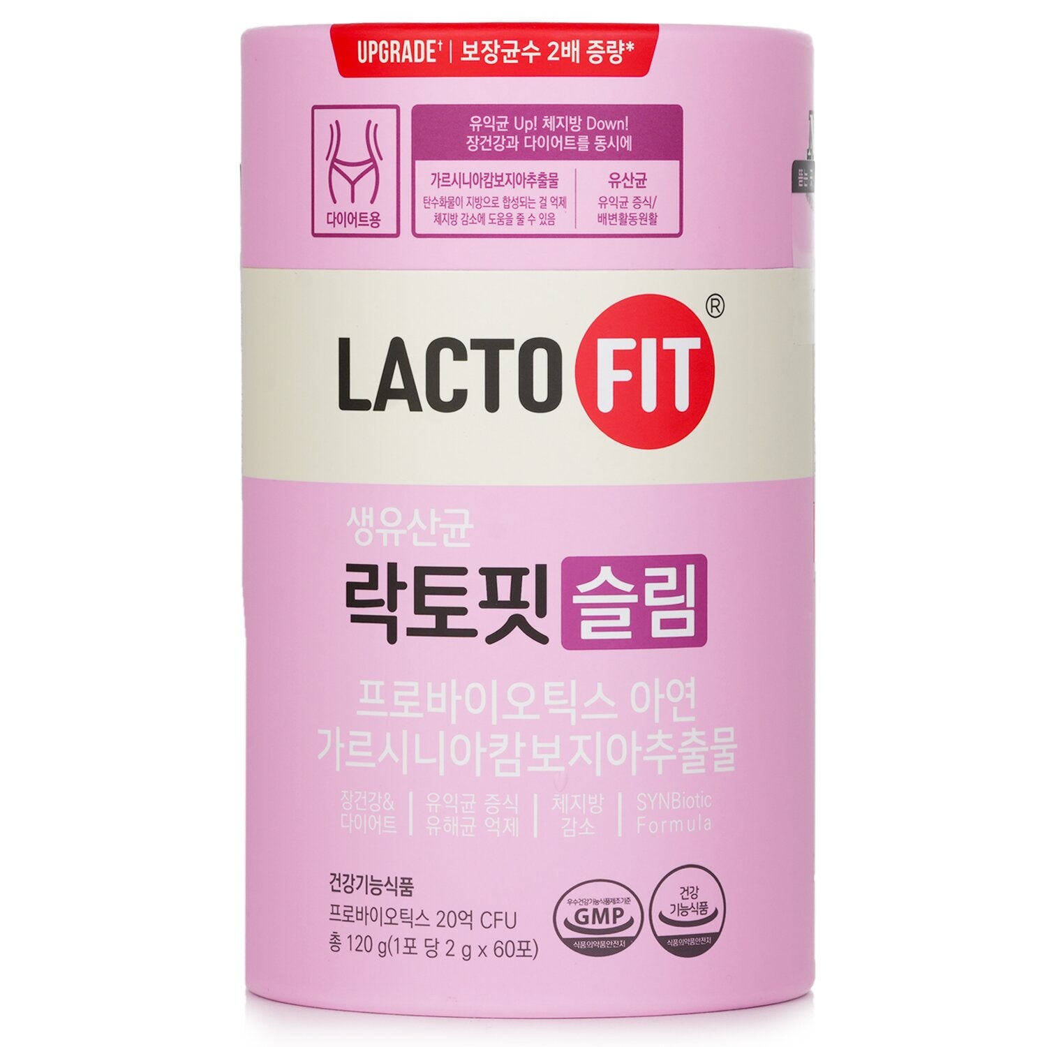 LACTO-FIT Latest Upgrade Slim Intestinal Health Probiotics Adult 60 ...