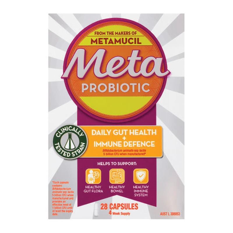Meta Probiotic Immune 28 Capsules – Fresh Beauty Co.