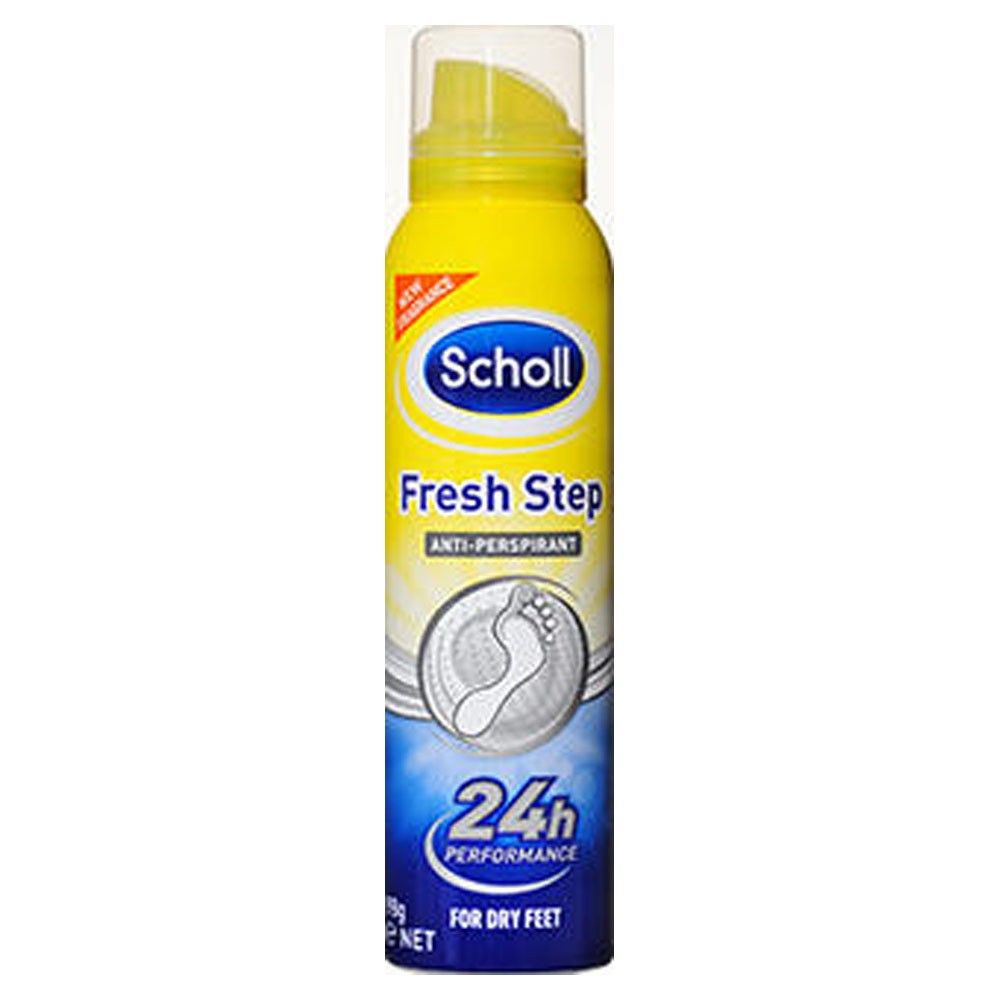 Scholl Anti-Perspirant Spray Fresh Step 96g – Fresh Beauty Co.