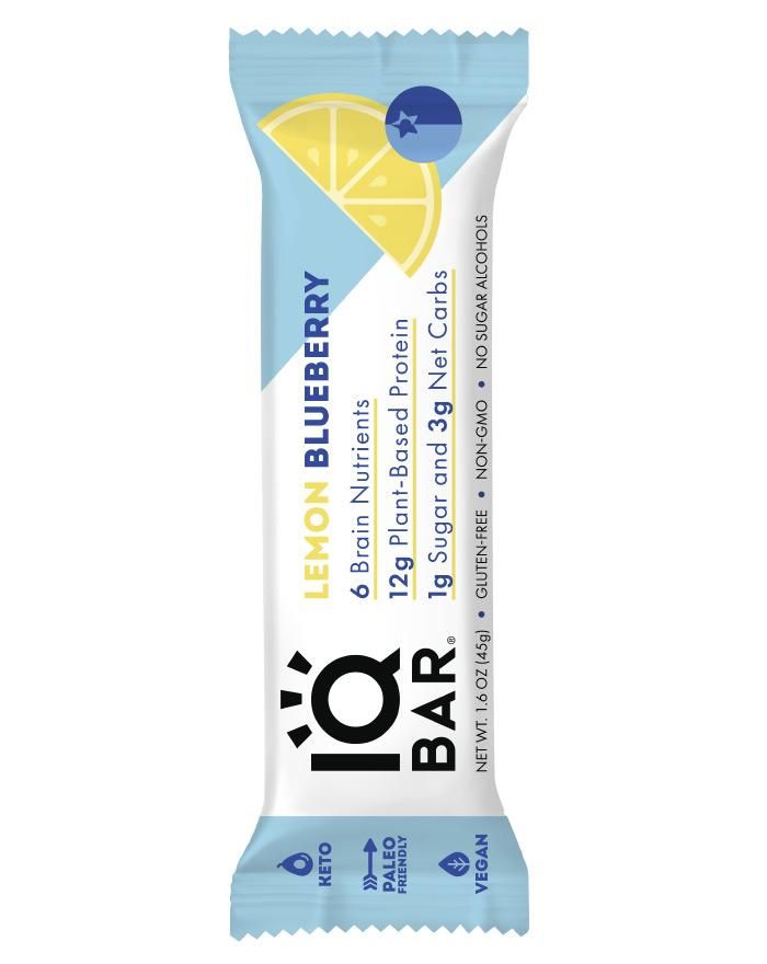 IQ Bar Lemon Blueberry 45g – Fresh Beauty Co.