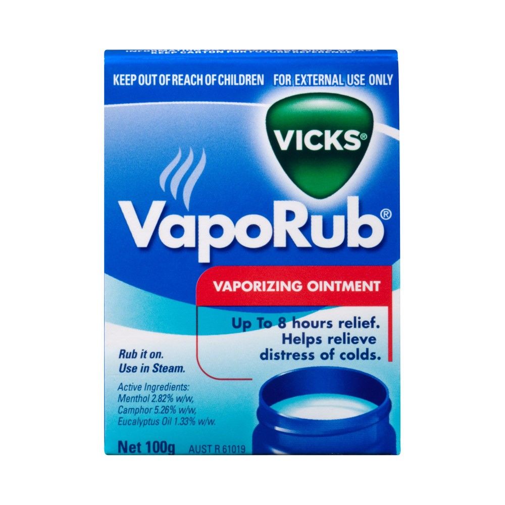 Vicks Vaporub Jar 100g – Fresh Beauty Co.