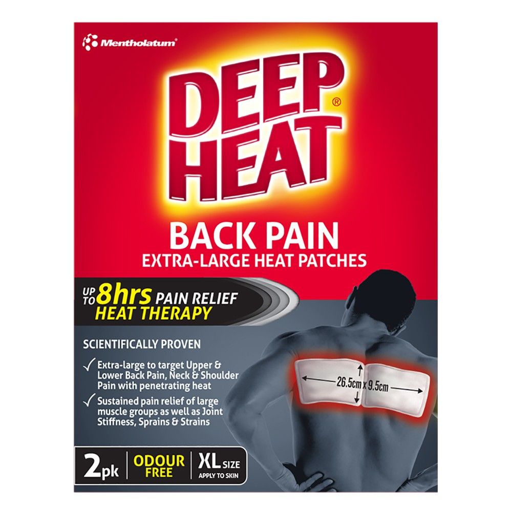Deep Heat Back Patch Extra Large – Fresh Beauty Co.