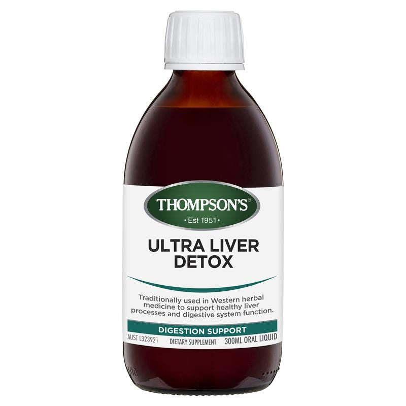 Thompson's Ultra Liver Detox Liquid 300ml – Fresh Beauty Co.