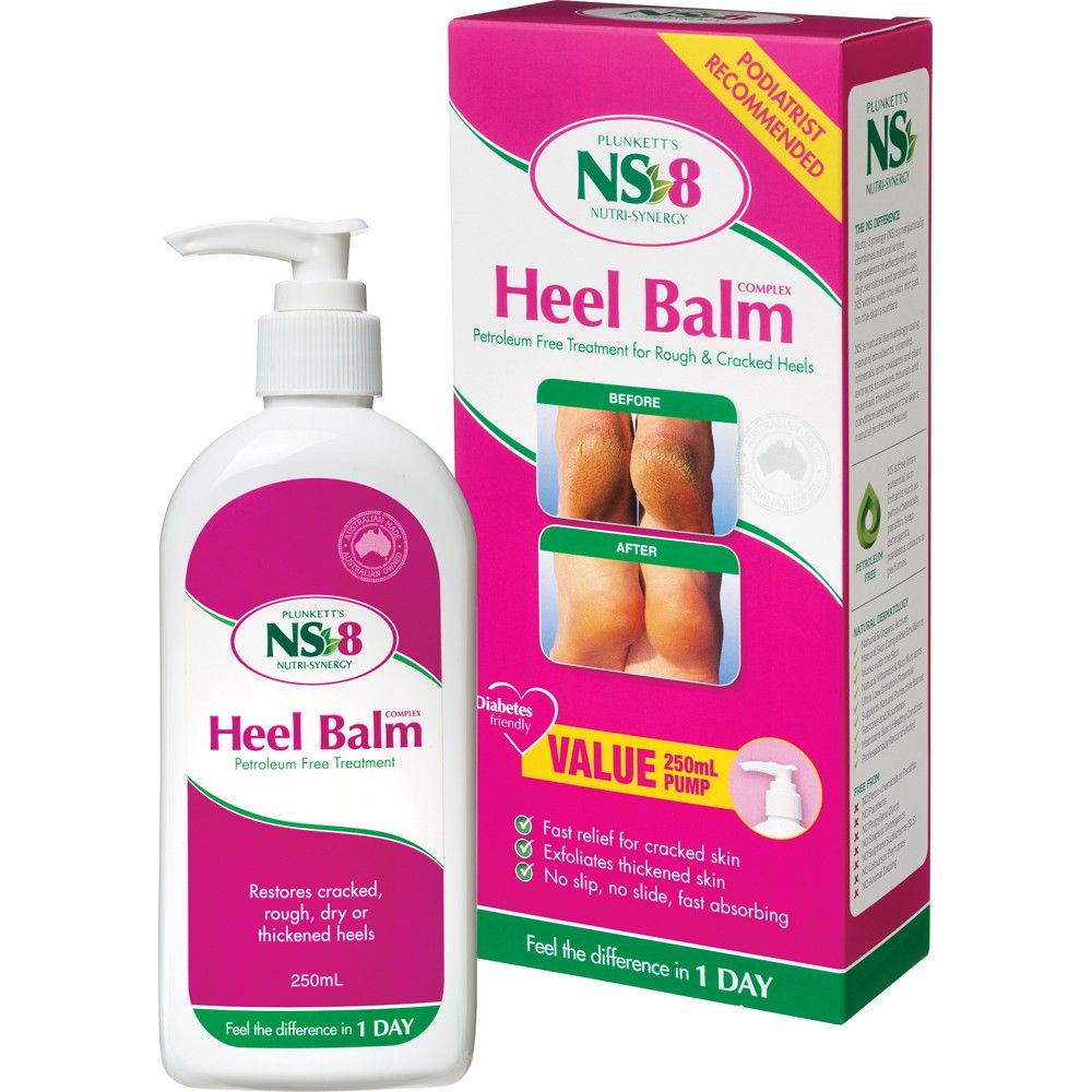 NS8 Heel Balm Complex 250ml – Fresh Beauty Co.