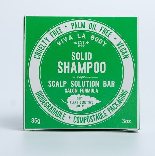Viva La Body Scalp Solution Solid Shampoo Salon Formula 85g Bar – Fresh ...
